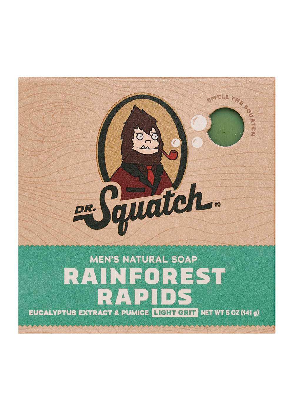 Dr. Squatch Men's Natural Bar Soap - Rainforest Rapids - Shop Hand ...