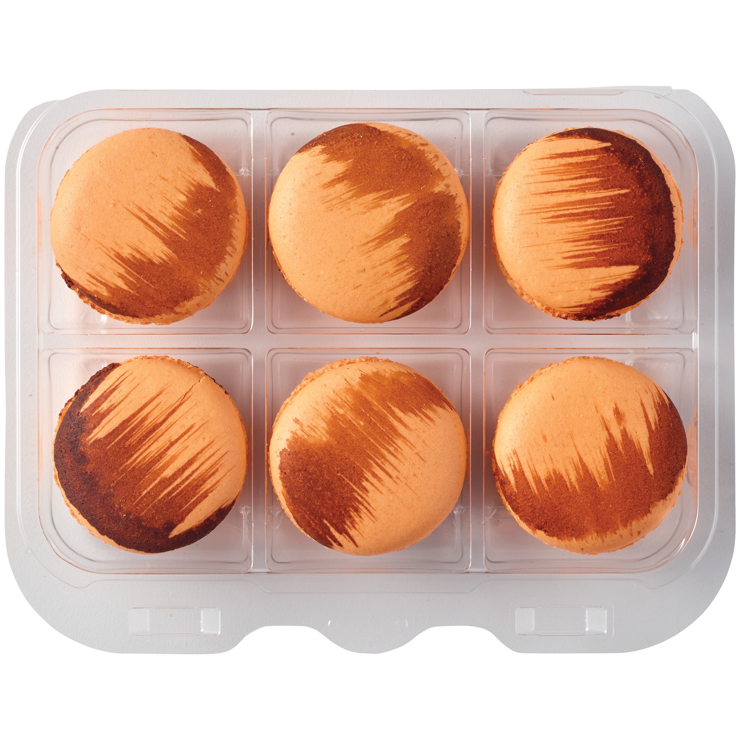 H-E-B Bakery Dark Chocolate Orange Macaron Cookies - Shop Tarts ...