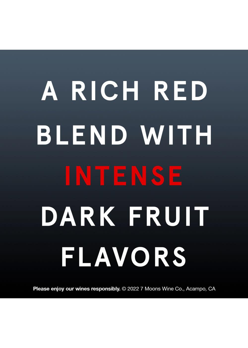 7 Moons Dark Red Blend - Shop Wine at H-E-B