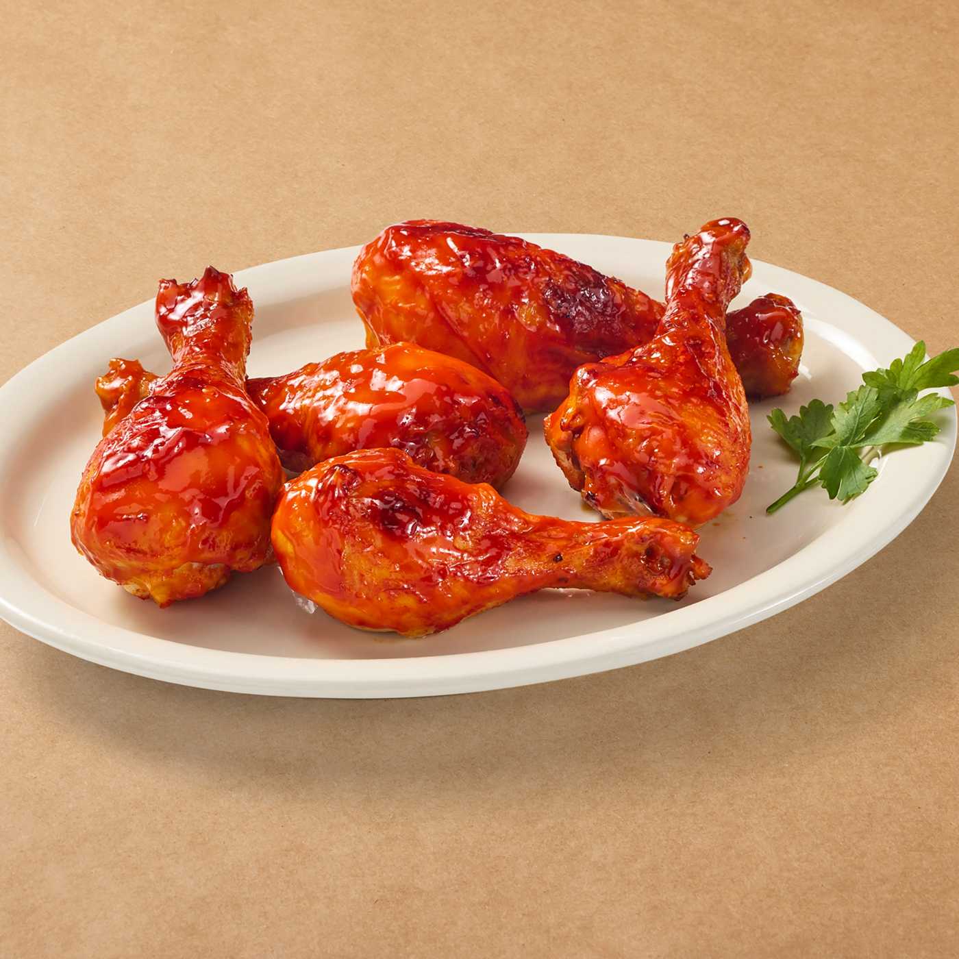H-E-B Meat Market Marinated Chicken Drumstick - Hot Wing Sauce - Shop ...