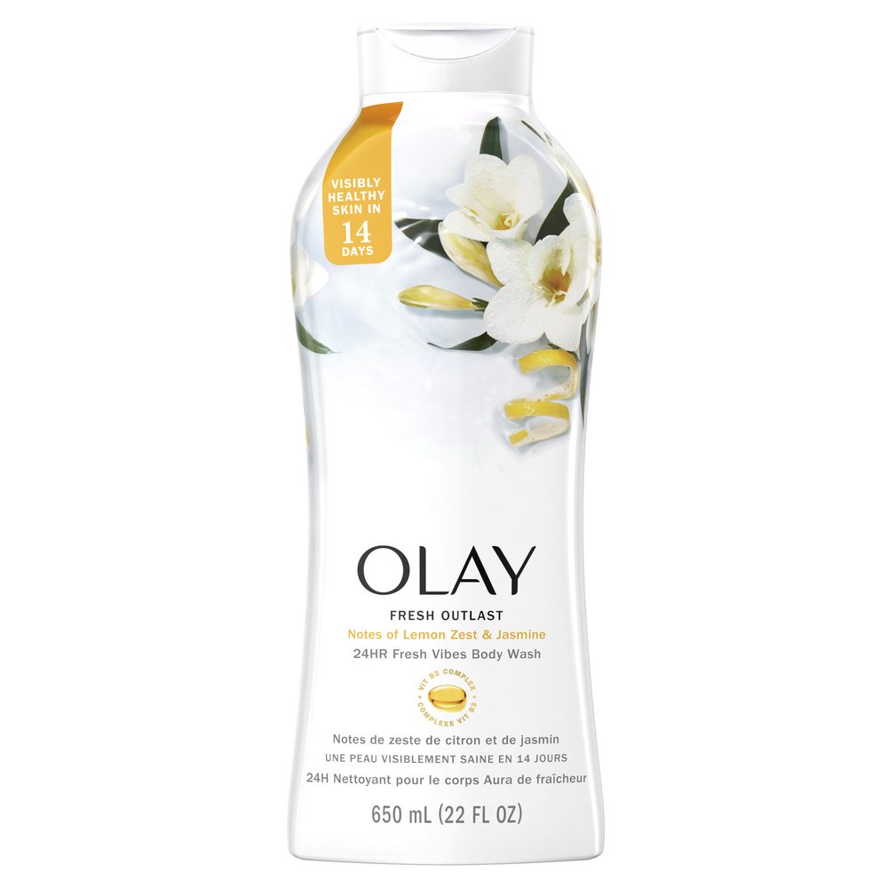 Olay Fresh Outlast Body Wash - Lemon Zest & Jasmin - Shop Body wash at ...