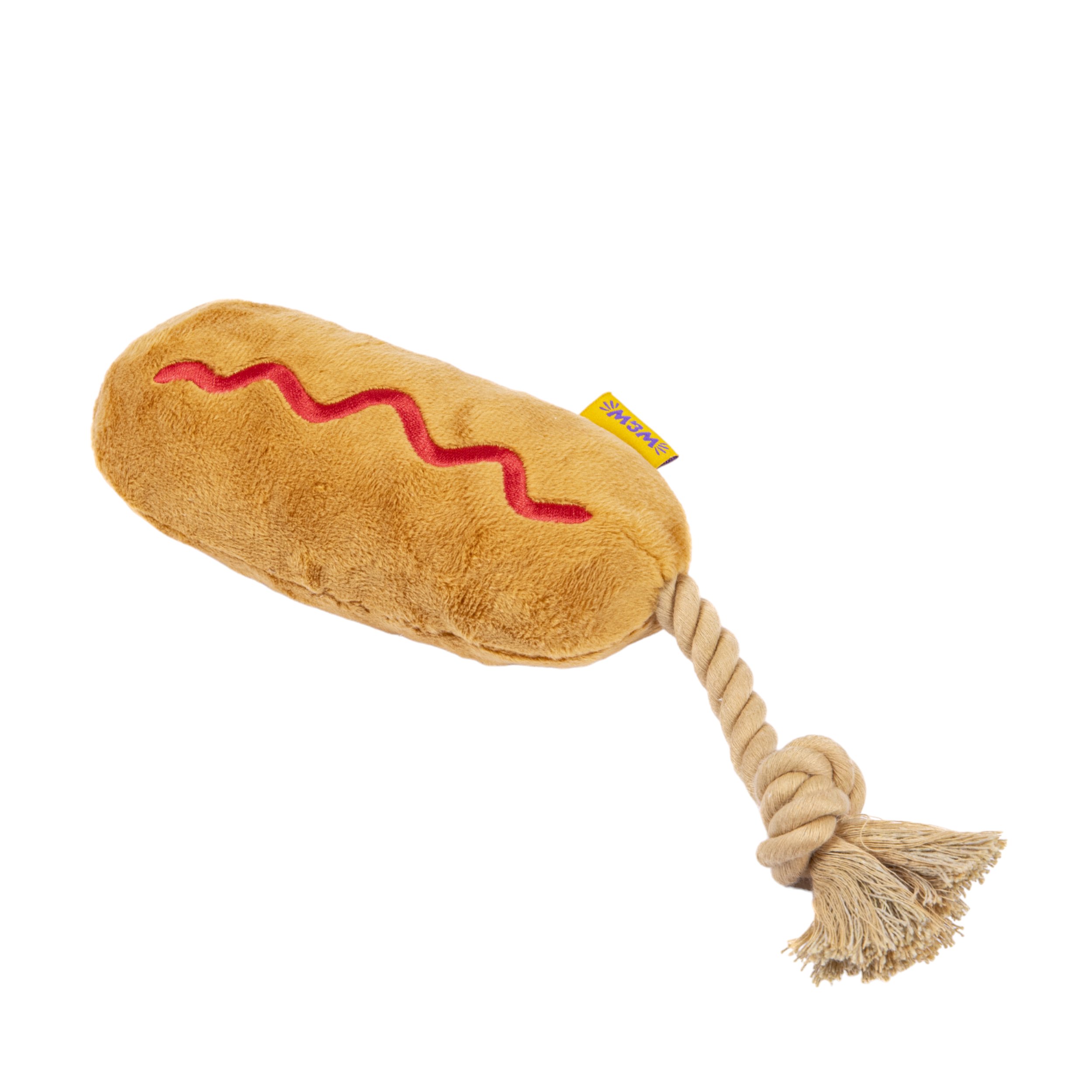Woof & Whiskers Plush Dog Toy - Corndog - Shop Rope & tug toys at H-E-B