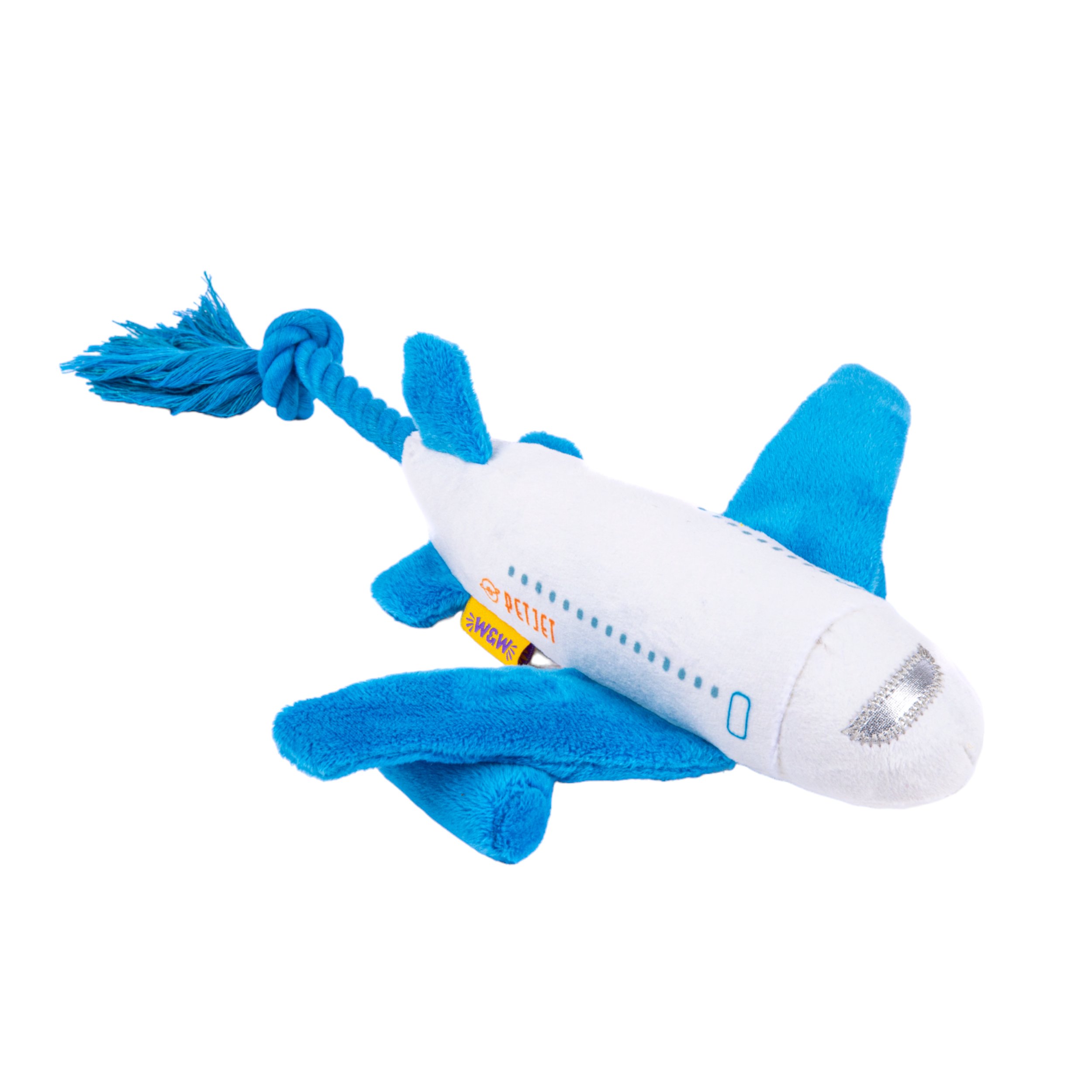 Woof & Whiskers Plush Dog Toy - Airplane - Shop Rope & tug toys at H-E-B