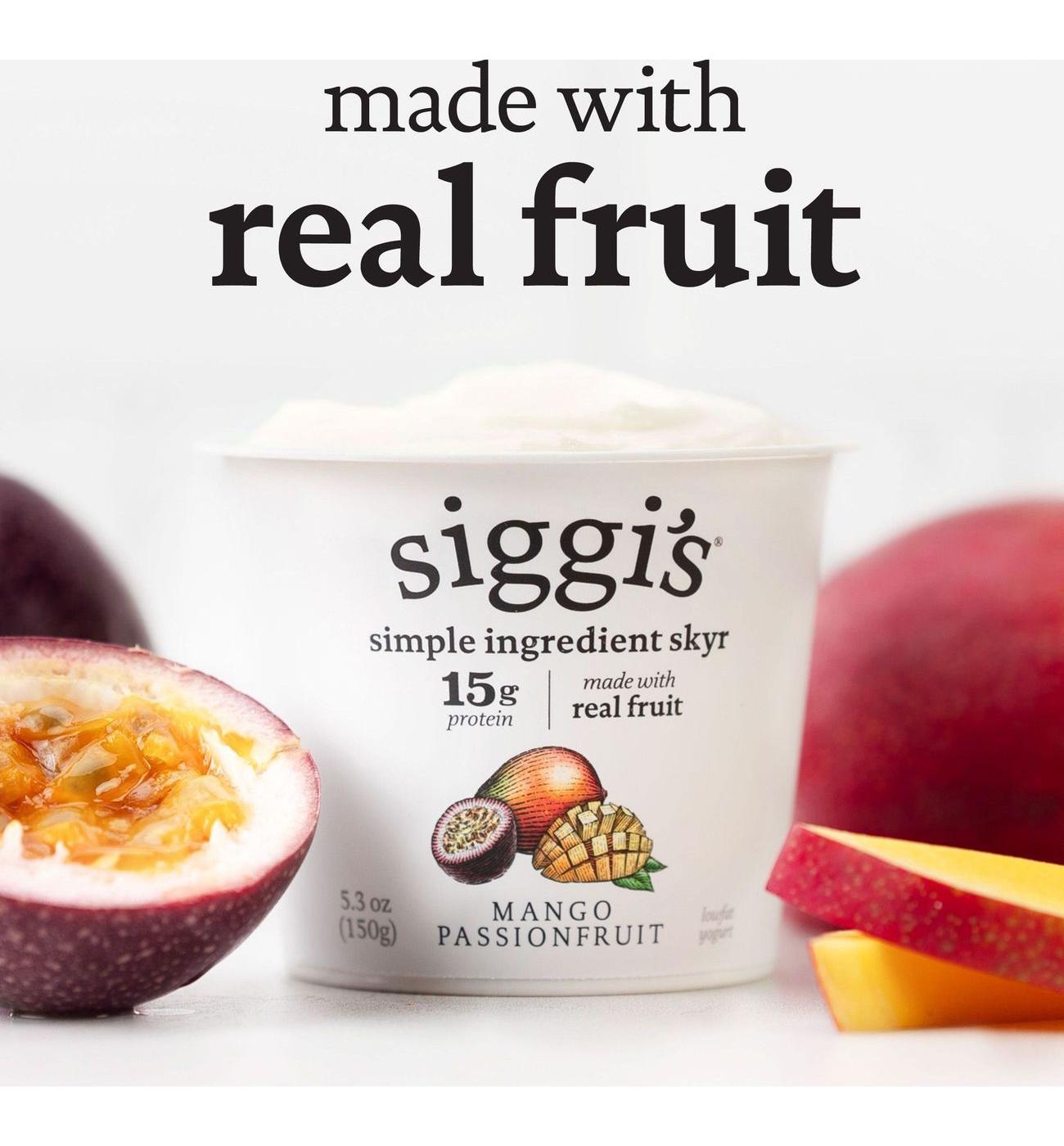 Siggi's 2% Icelandic Skyr Lowfat - Mango Passionfruit - Shop Yogurt at ...