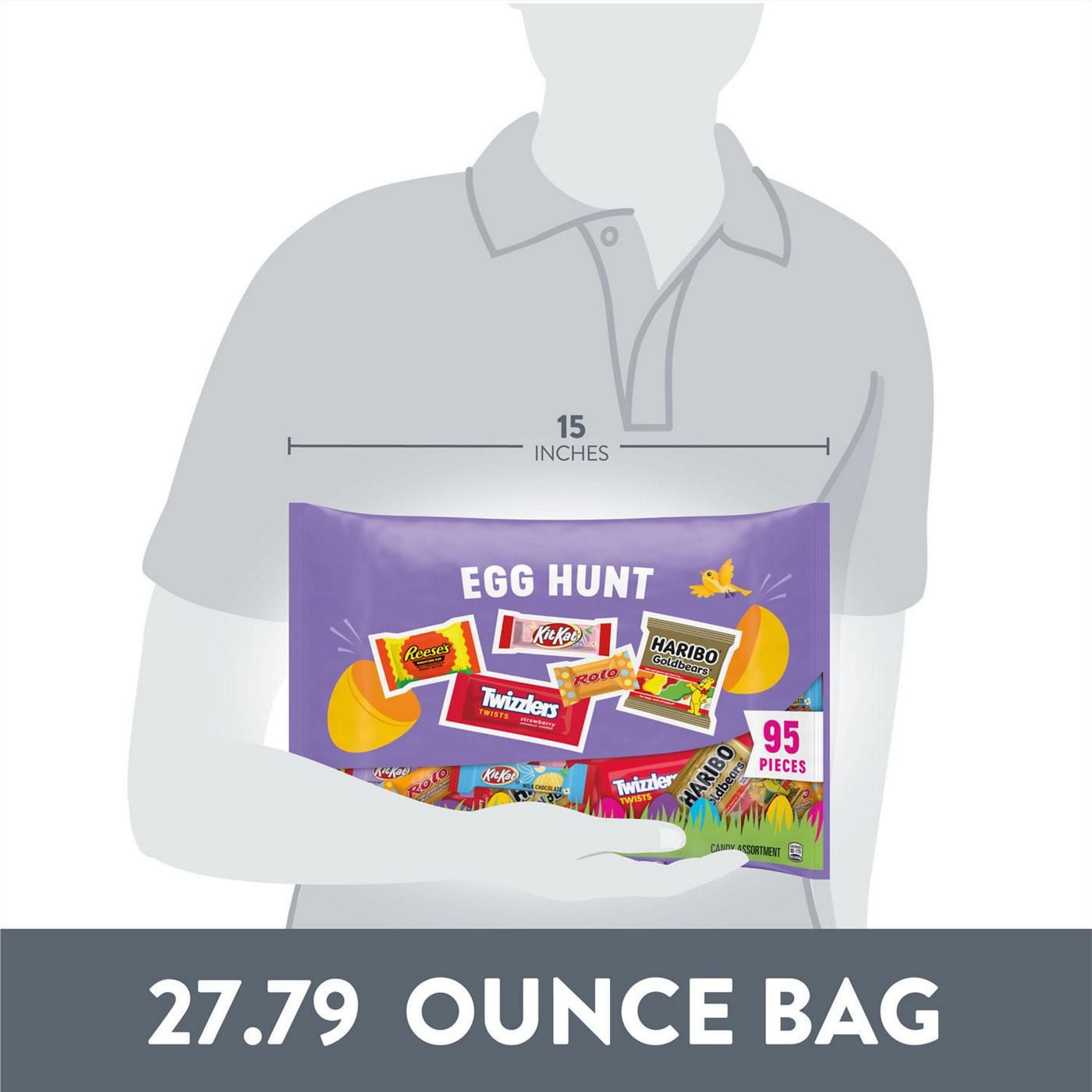 Reese's, Kit Kat, Rolo, Twizzlers & Haribo Assorted Easter Egg Hunt ...