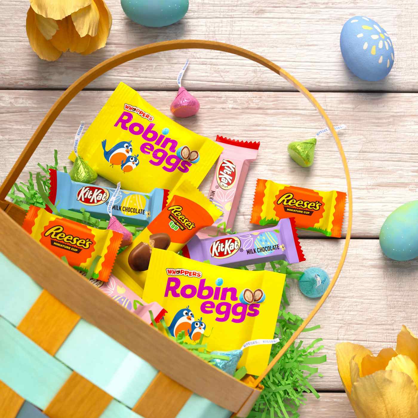 Reeses Kit Kat And Whoppers Assorted Chocolate Easter Egg Hunt Candy Shop Candy At H E B