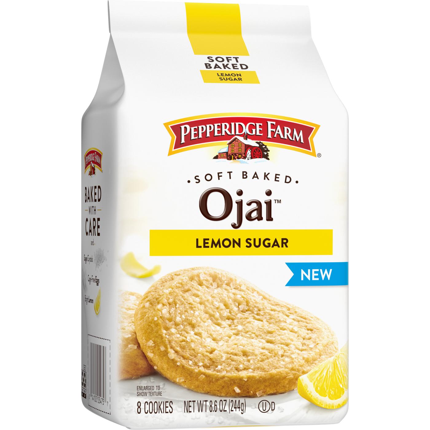 Pepperidge Farm Soft Baked Ojai Lemon Sugar Cookies - Shop Cookies at H-E-B
