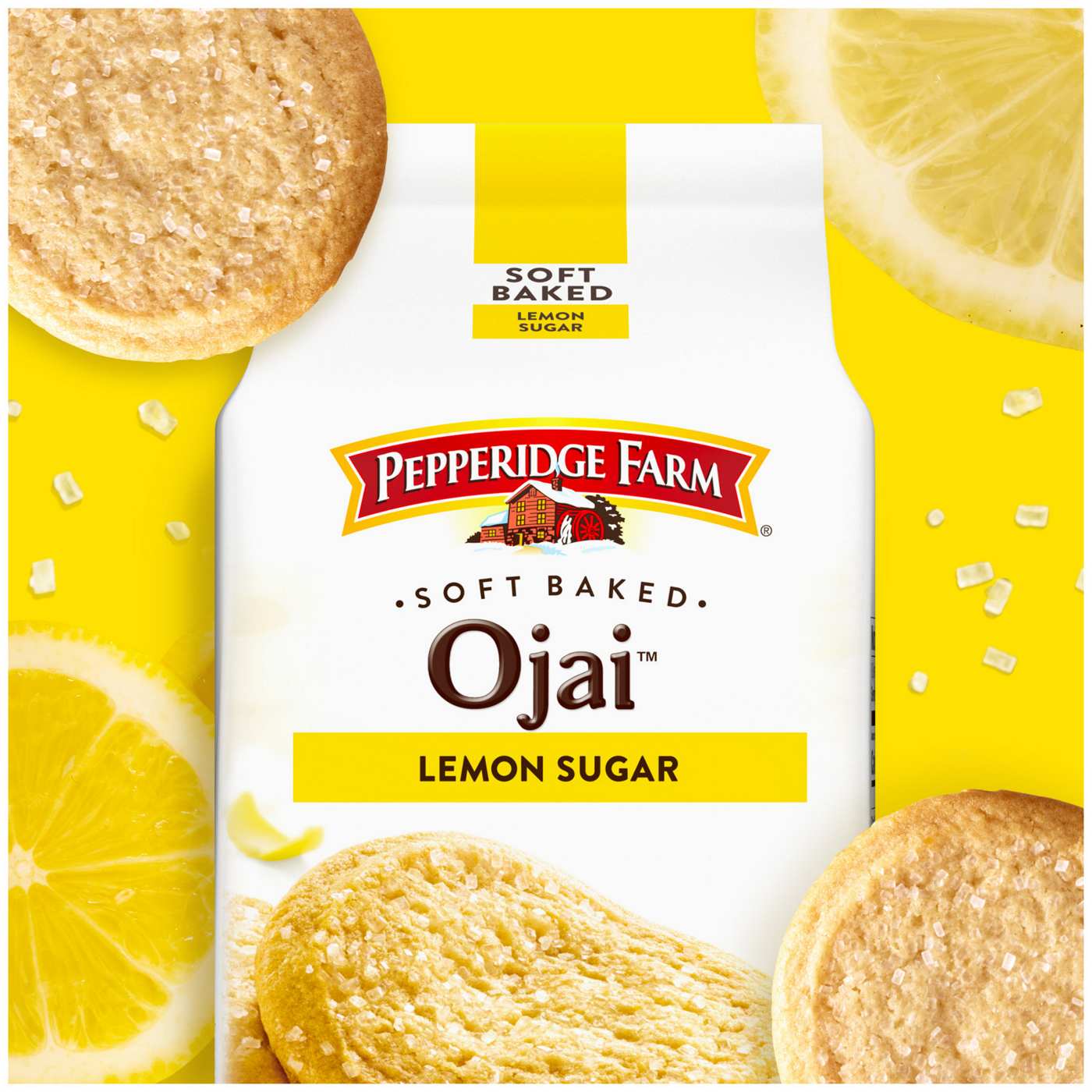 Pepperidge Farm Soft Baked Ojai Lemon Sugar Cookies - Shop Cookies at H-E-B