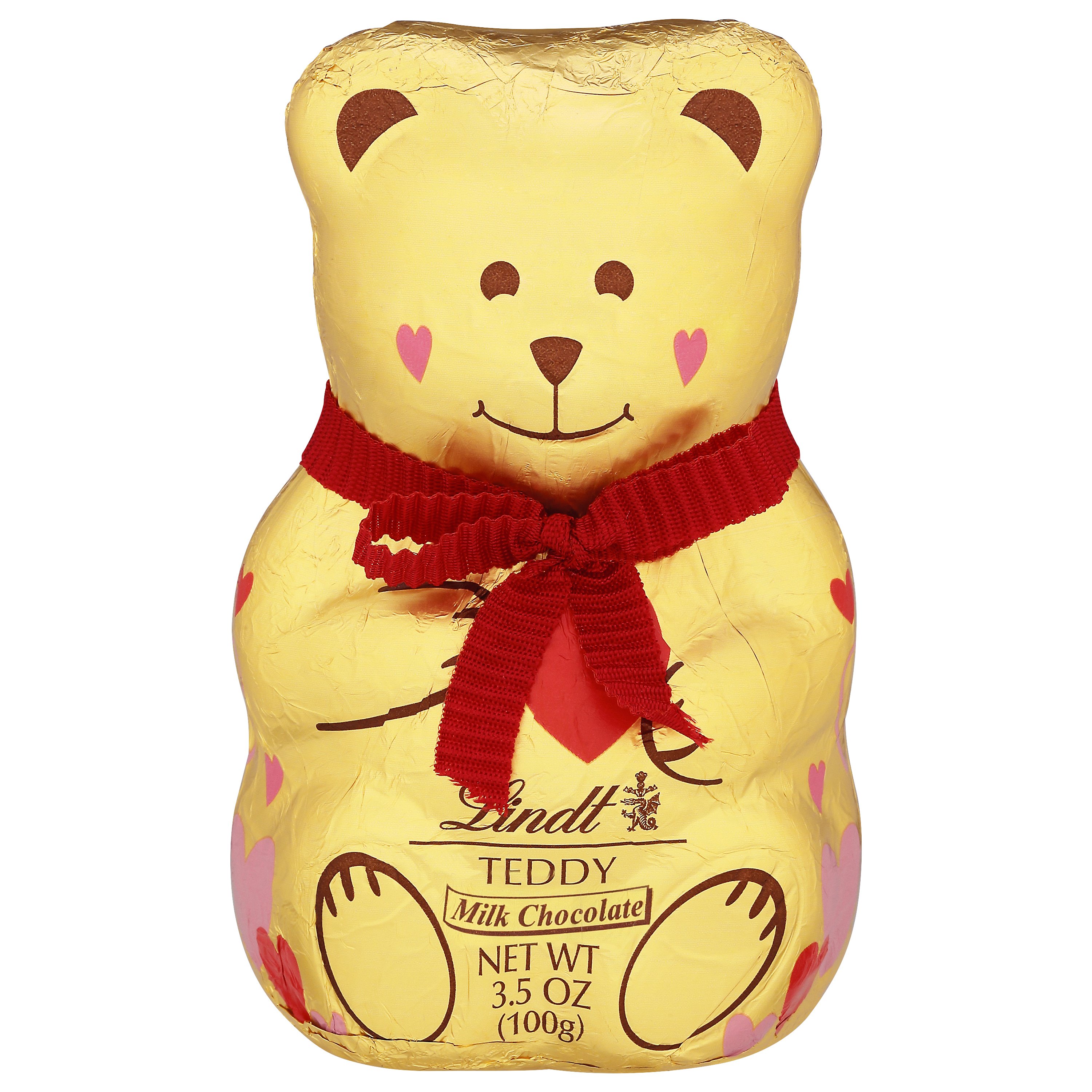Lindt Milk Chocolate Teddy Valentine's Candy - Shop Candy at H-E-B