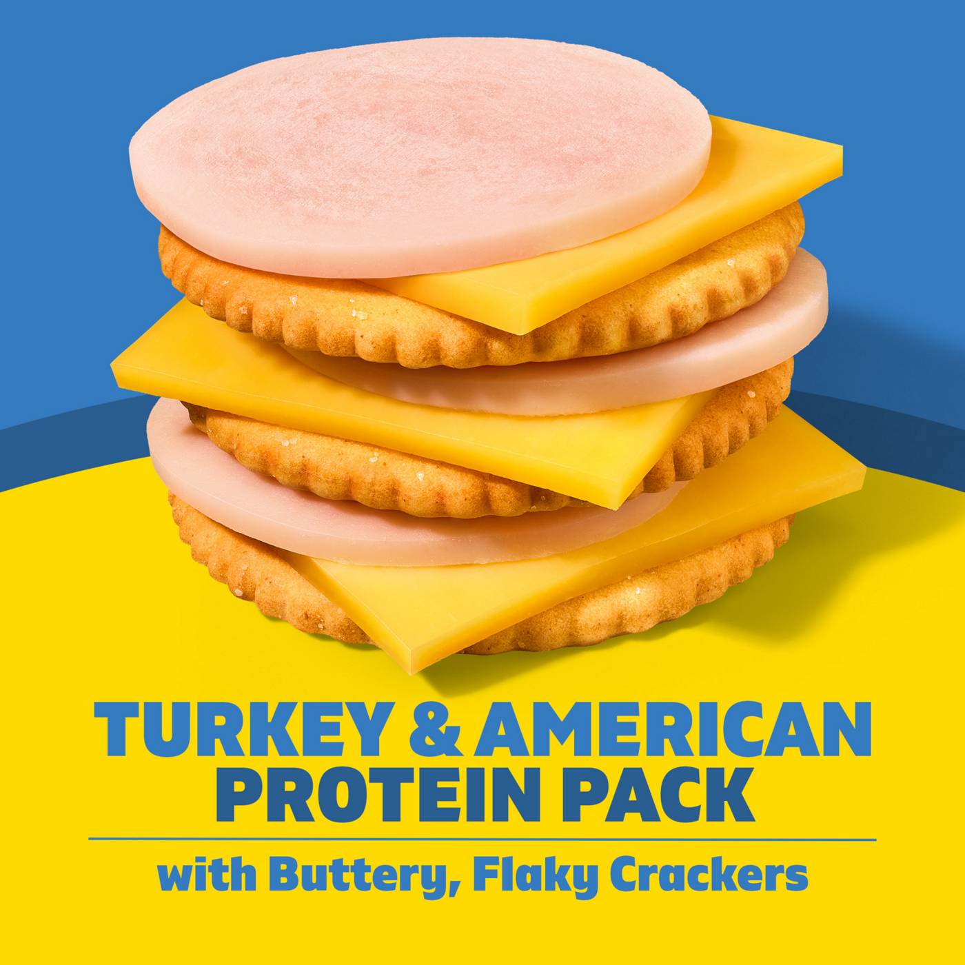 Lunchables Turkey & American Protein Pack - Shop Snack trays at H-E-B