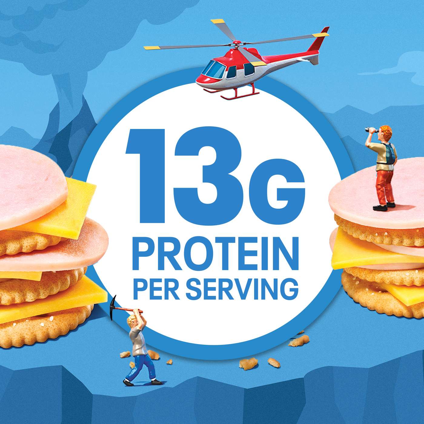 Lunchables Turkey & American Protein Pack - Shop Snack trays at H-E-B