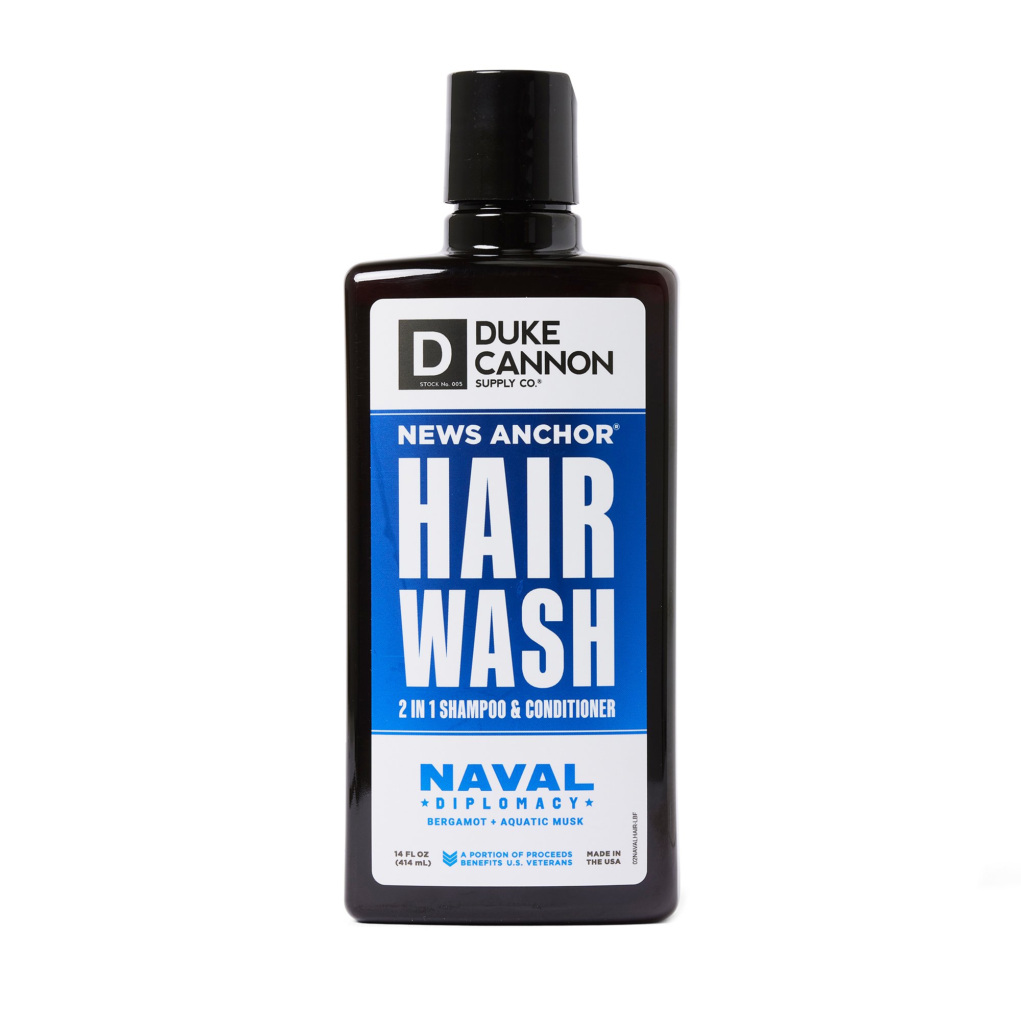 Duke Cannon 2 in 1 Shampoo & Conditioner - Naval - Shop Shampoo ...