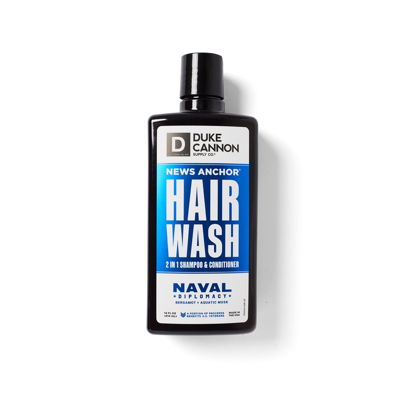 Duke Cannon 2 in 1 Shampoo & Conditioner - Naval - Shop Shampoo ...