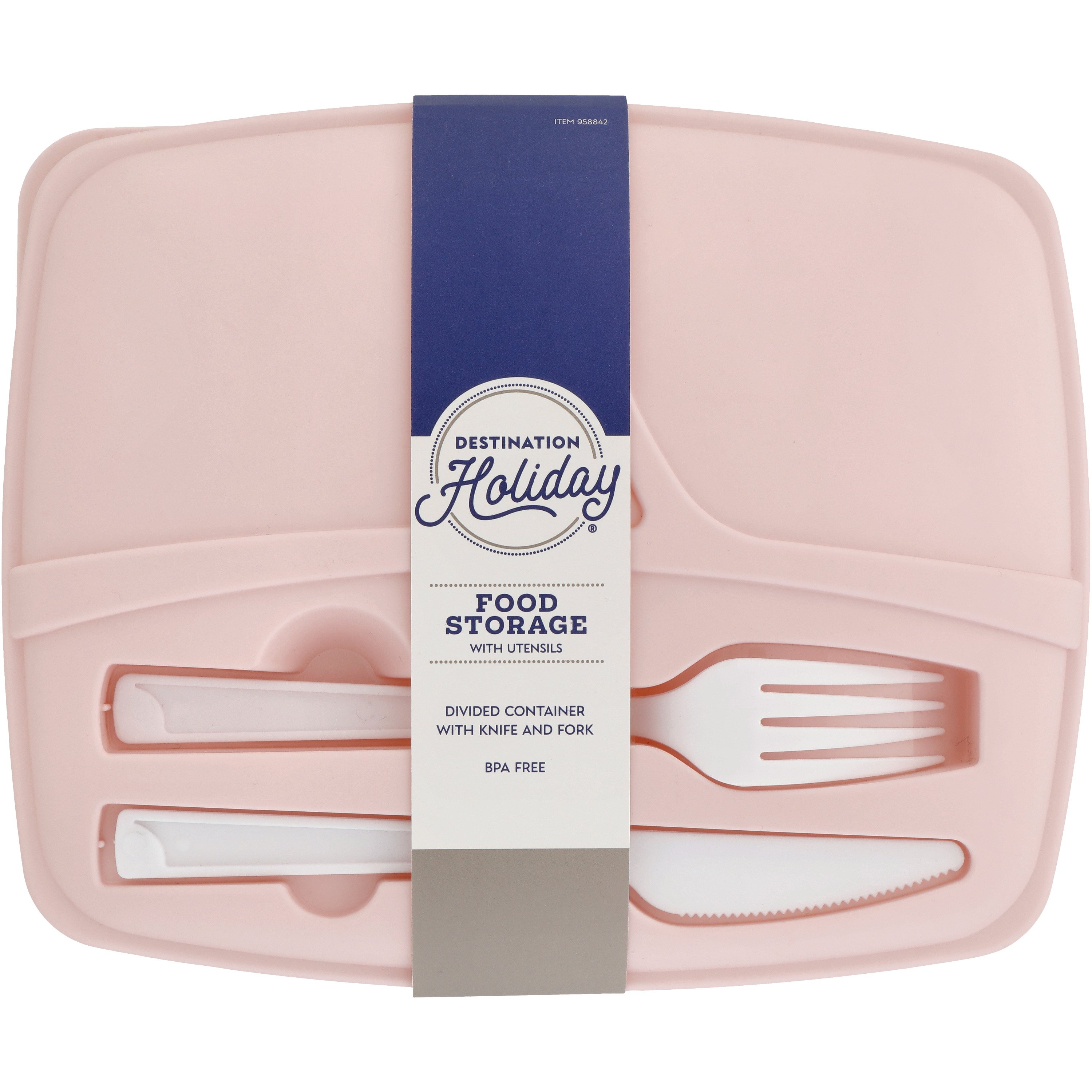 Destination Holiday Food Storage with Utensils - Pink - Shop Food ...