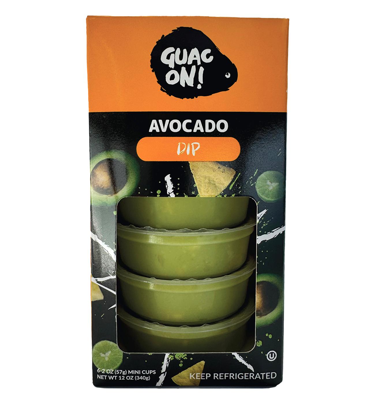 Guac On! Avocado Dip Mini Cups - Shop Dip at H-E-B