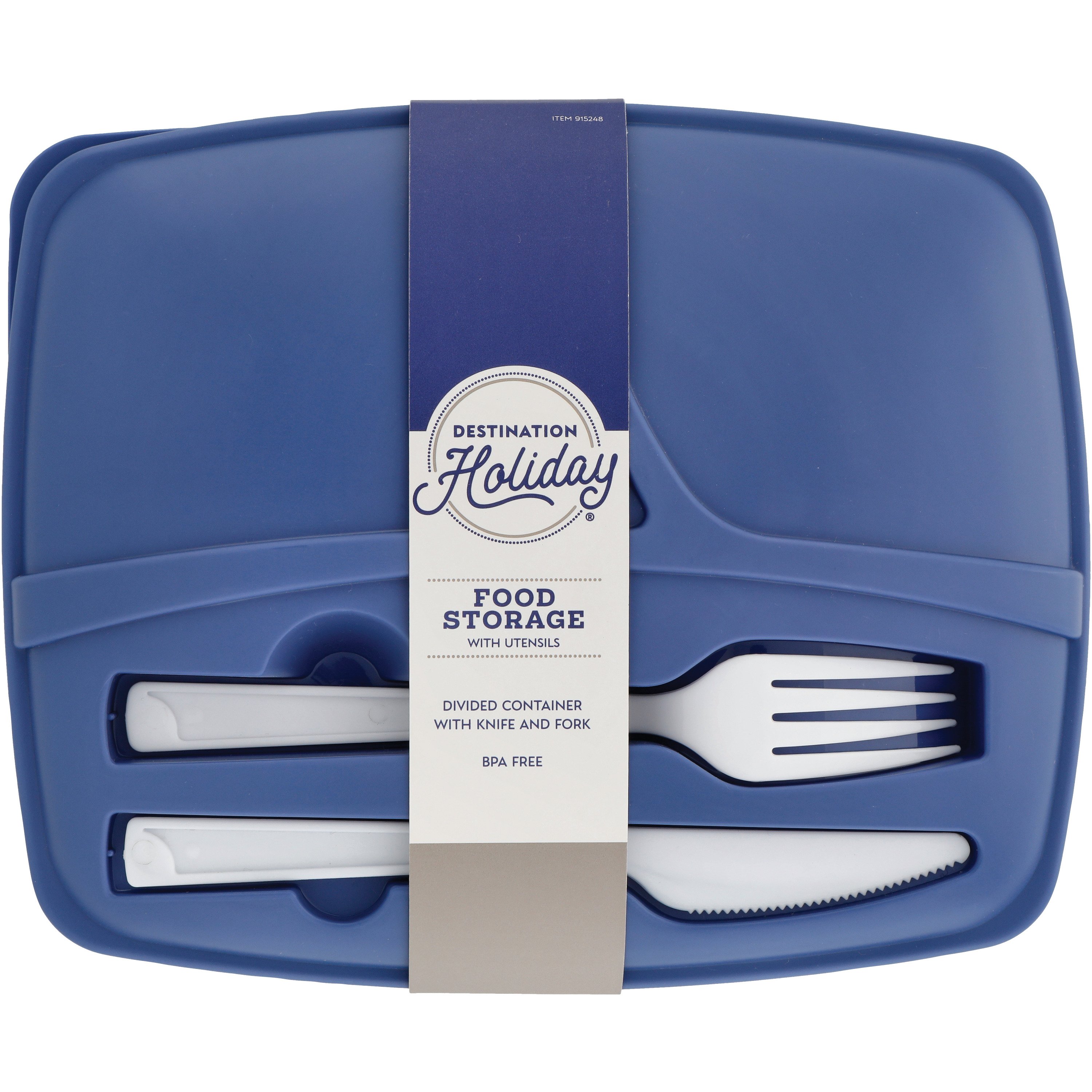 Destination Holiday Food Storage with Utensils - Blue - Shop Food ...