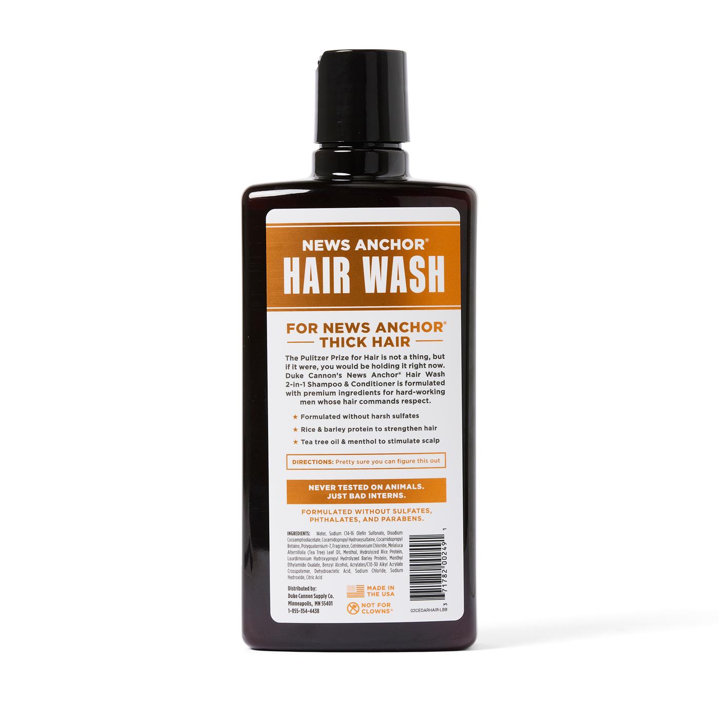 Duke Cannon 2 in 1 Shampoo & Conditioner - Cedarwood - Shop Shampoo ...