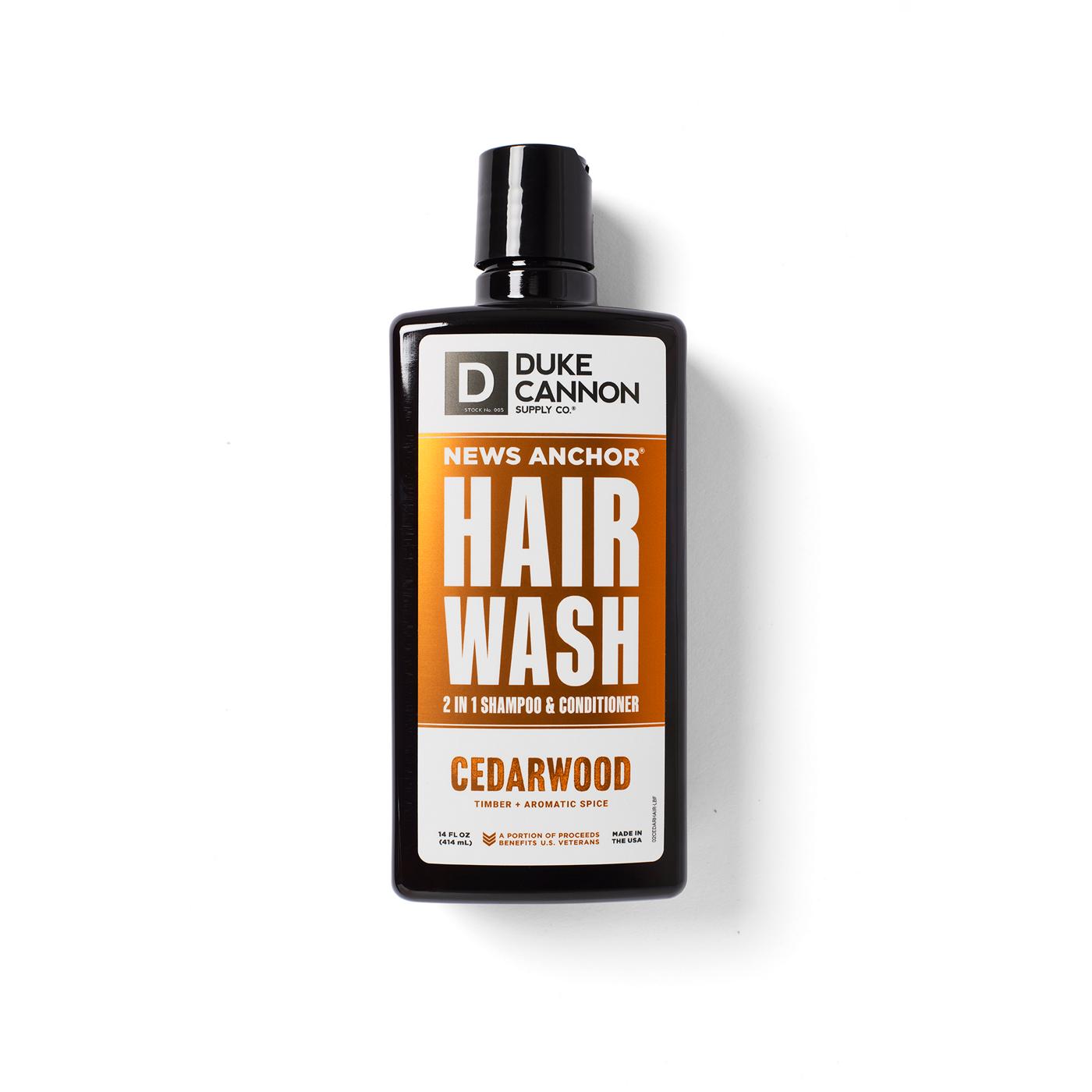 Duke Cannon 2 in 1 Shampoo & Conditioner - Cedarwood - Shop Shampoo ...