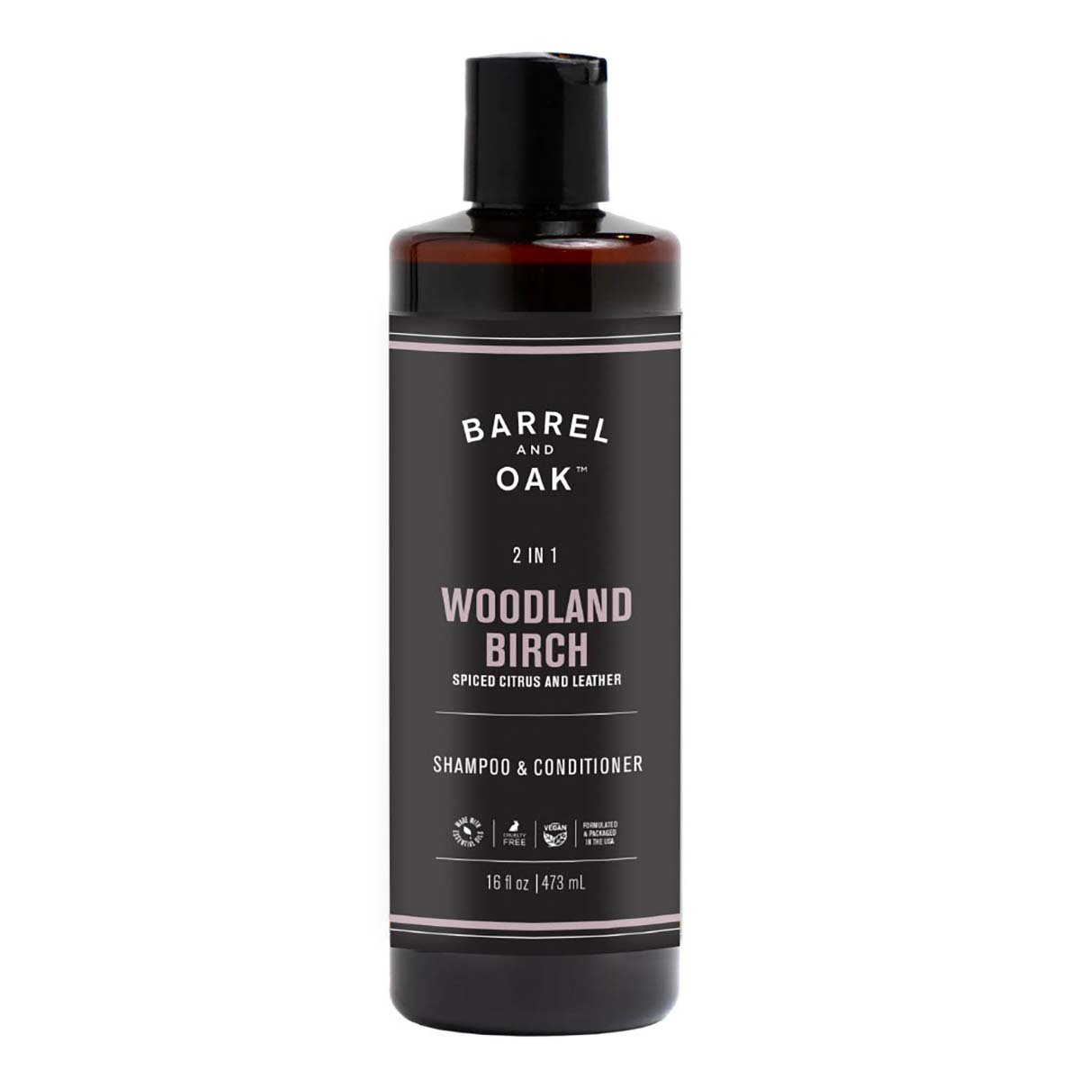 Barrel & Oak 2 In 1 Shampoo & Conditioner - Woodland Birch - Shop ...