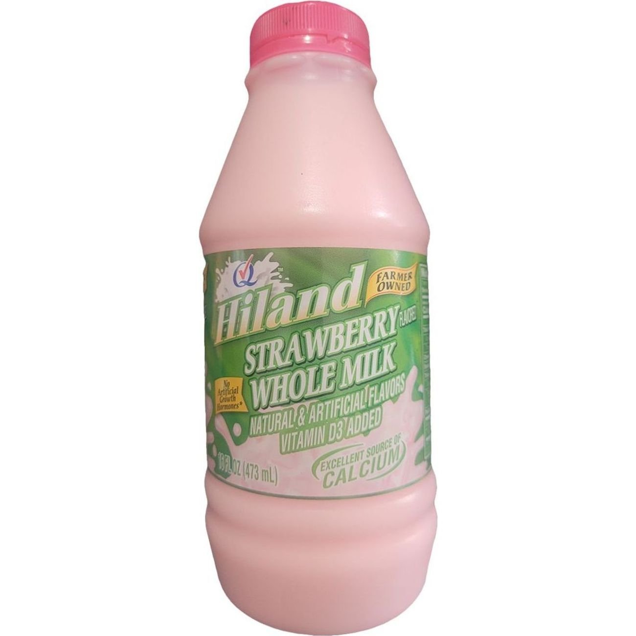 Hiland Strawberry Whole Milk - Shop Milk at H-E-B