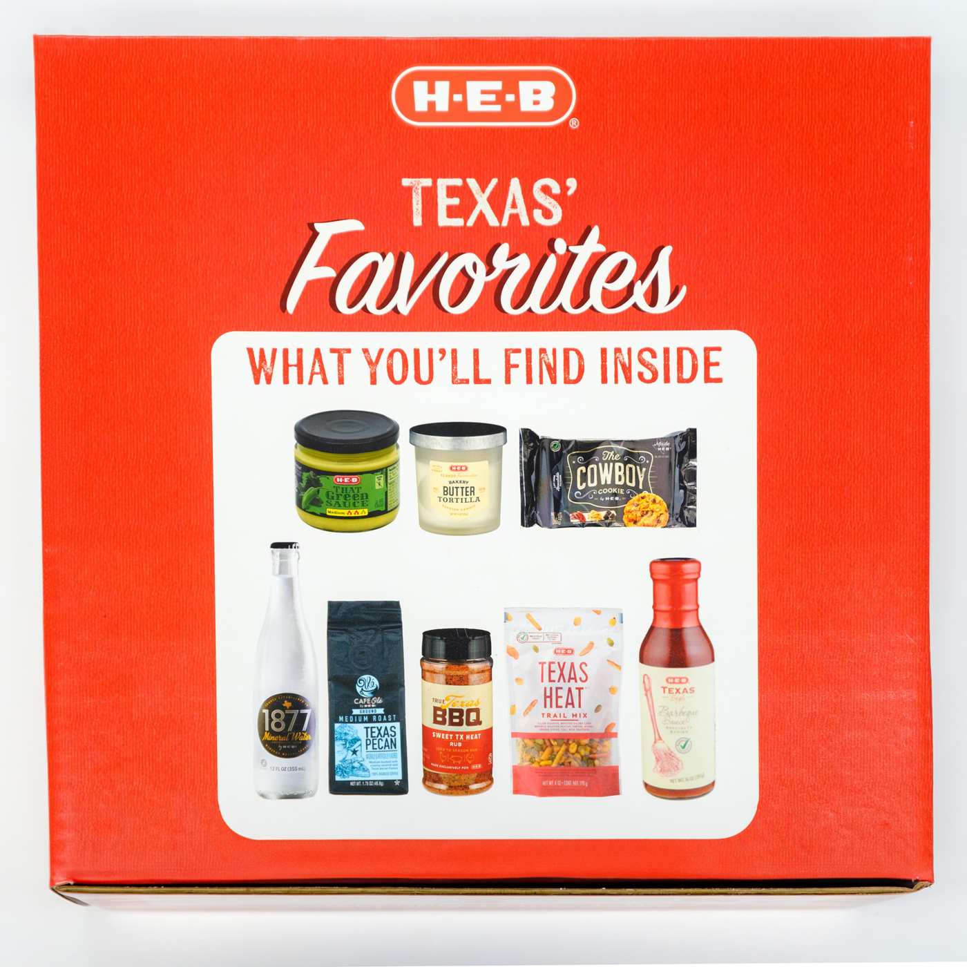 H-E-B Texas’ Favorites Gift Box - Shop Gift baskets at H-E-B