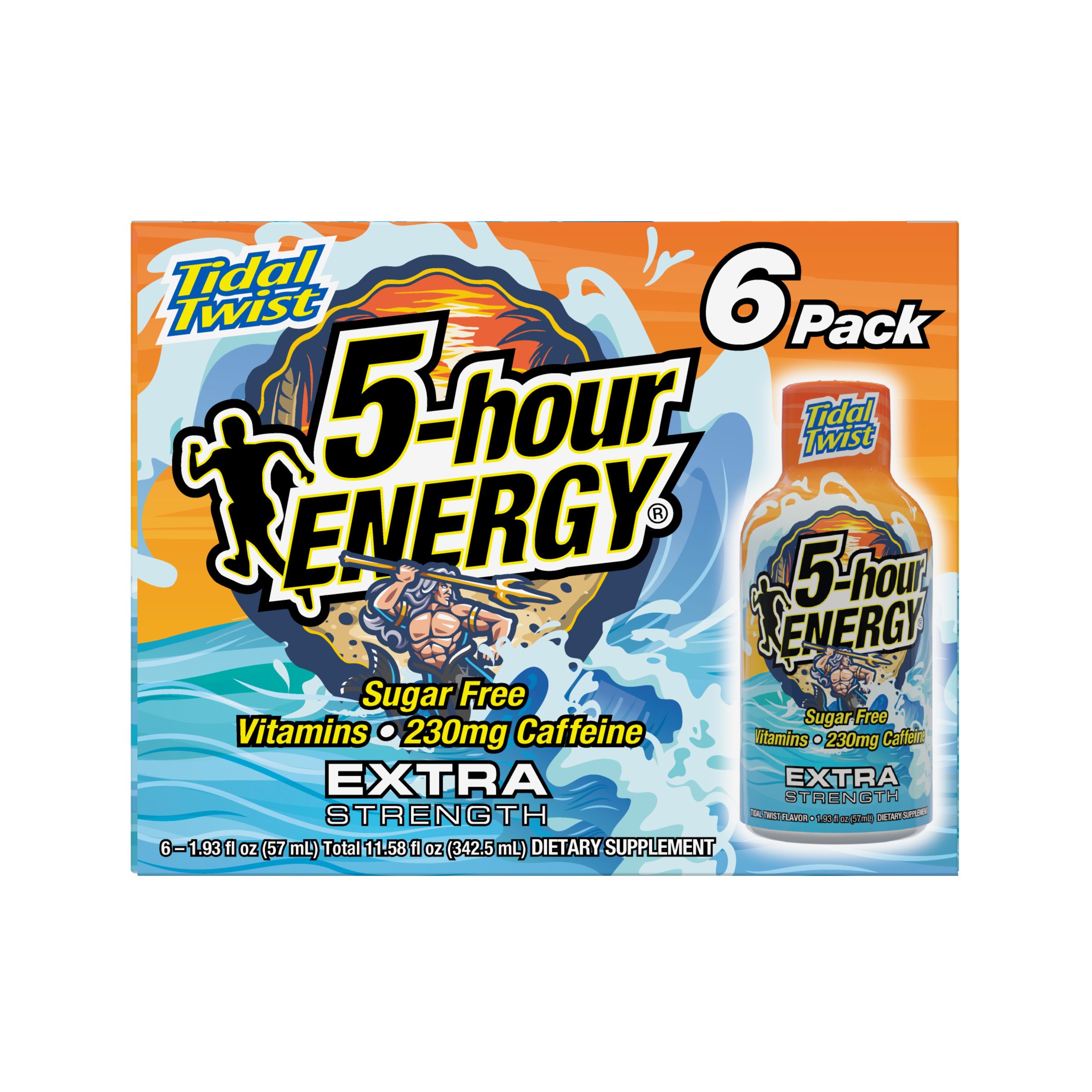 5-hour ENERGY Extra Strength Energy Shots - Tidal Twist - Shop Sports & energy drinks at H-E-B