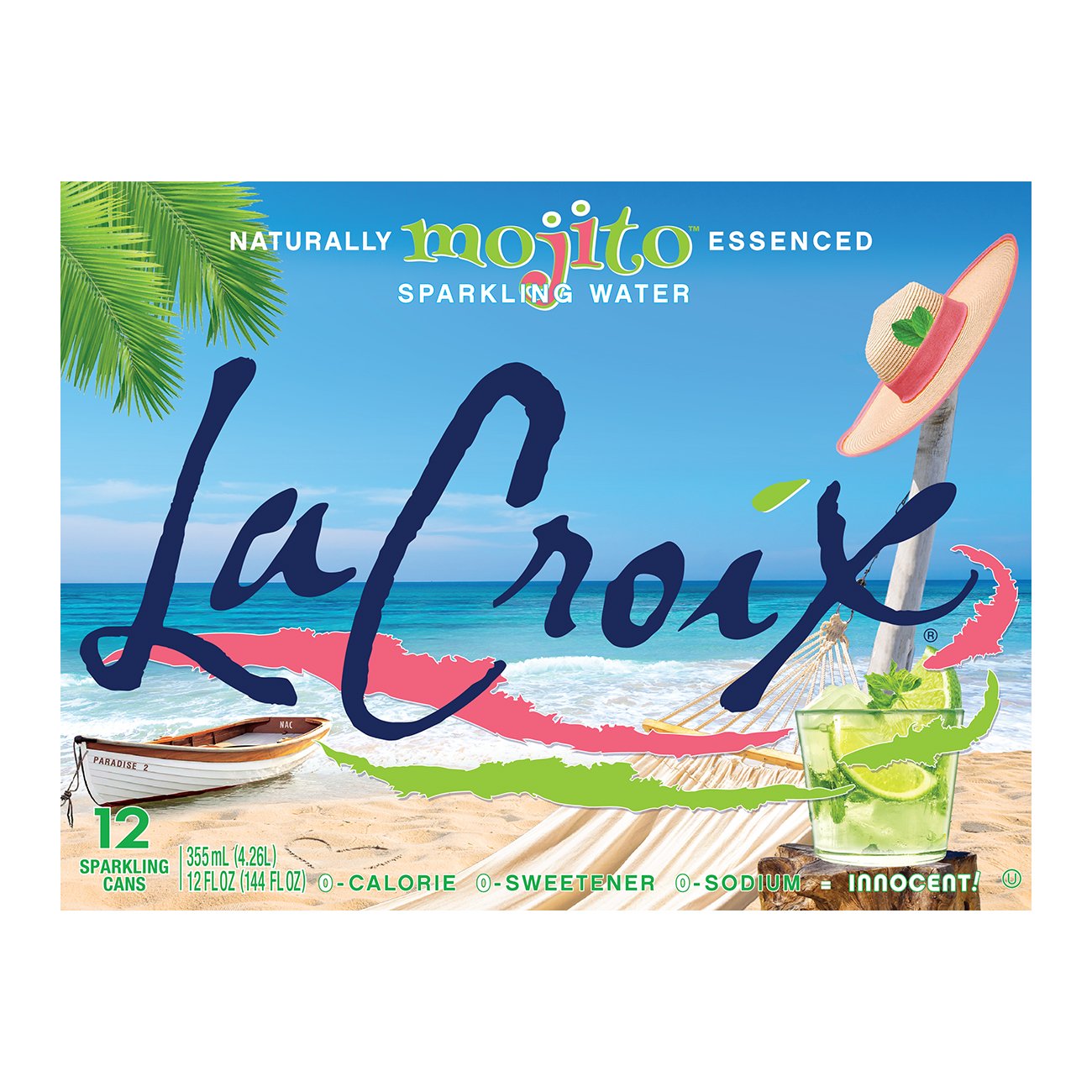 LaCroix Sparkling Water Mojito 12 pk Cans - Shop Water at H-E-B