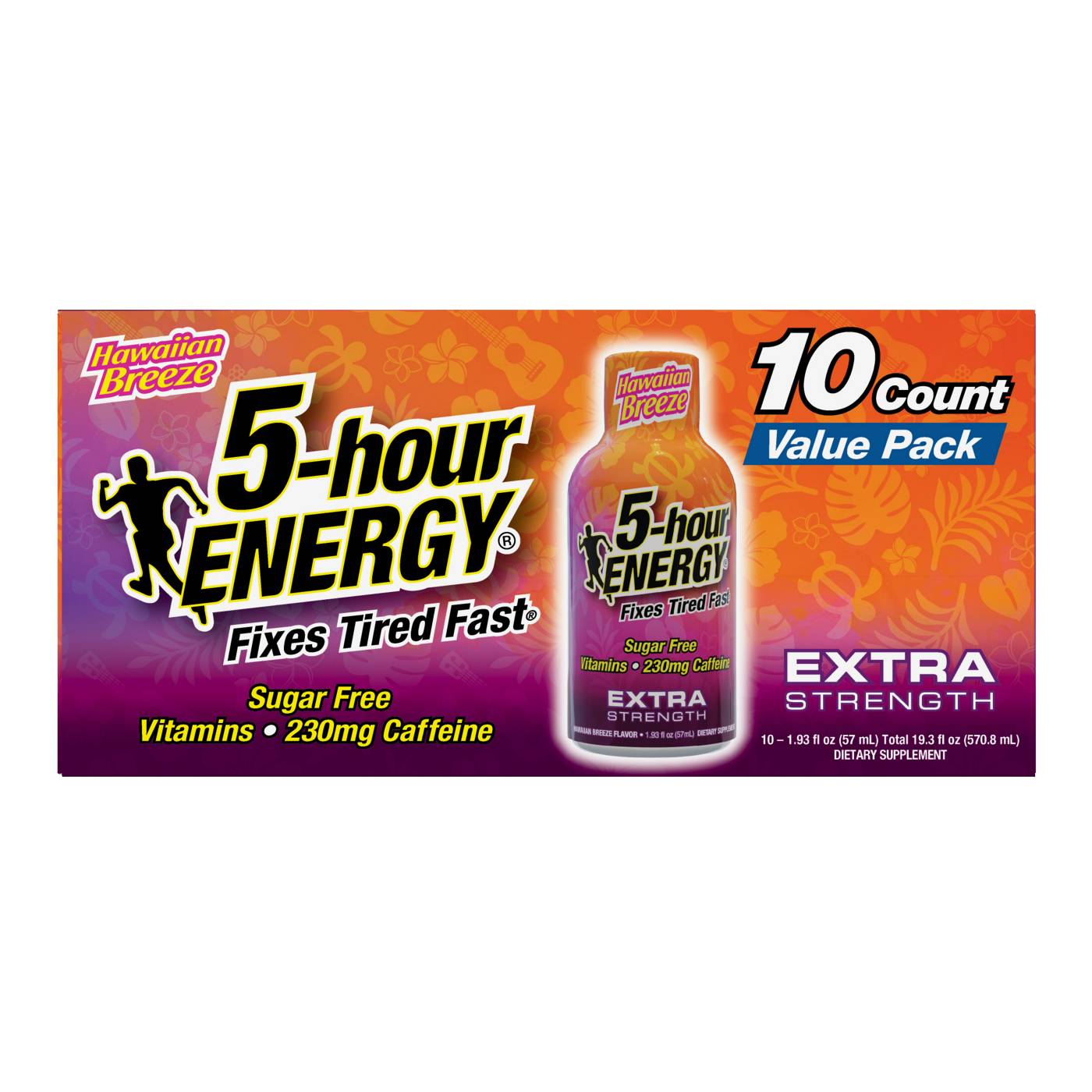 5-hour ENERGY Extra Strength Energy Shots - Hawaiian Breeze - Shop Sports & energy drinks at H-E-B