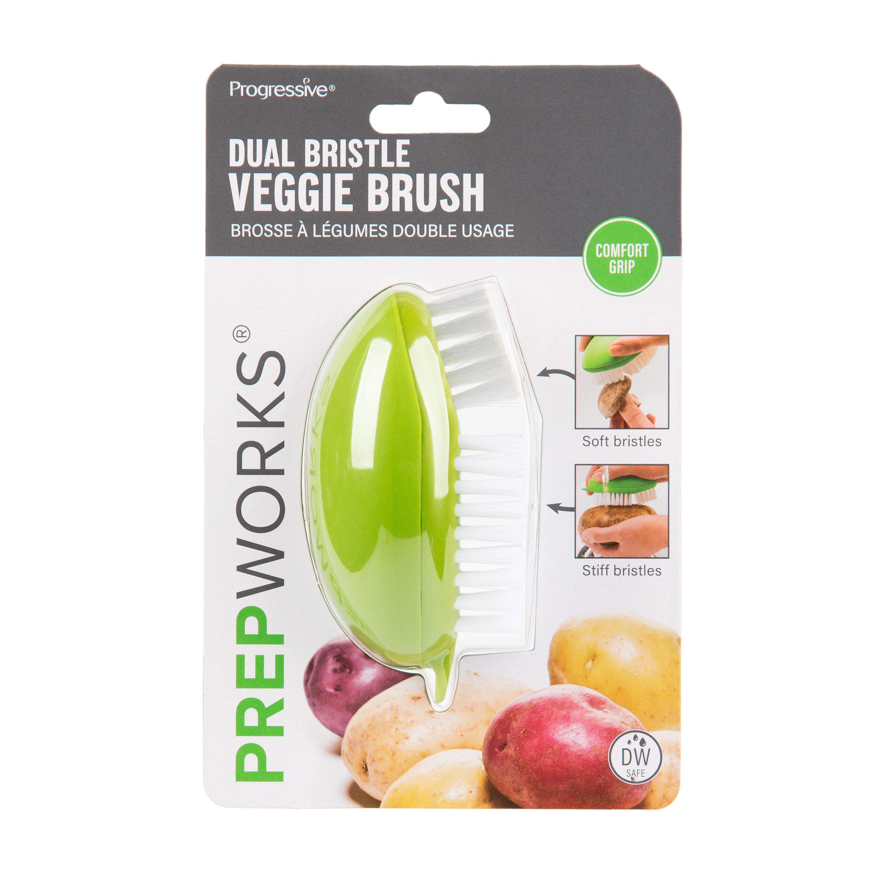 PrepWorks Dual Bristle Veggie Brush - Shop Utensils & gadgets at H-E-B