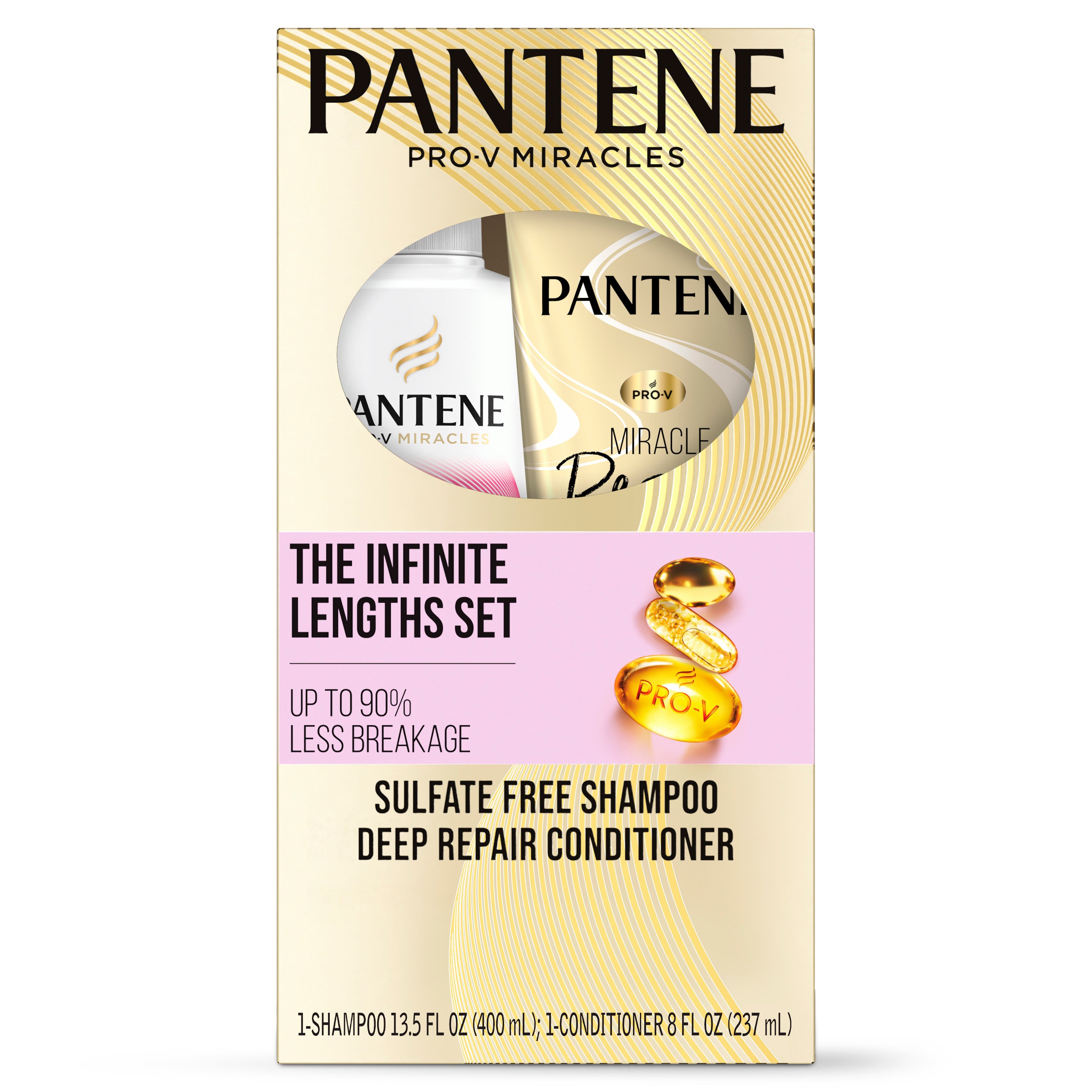 Pantene The Infinite Length Set - Shop Shampoo & conditioner at H-E-B