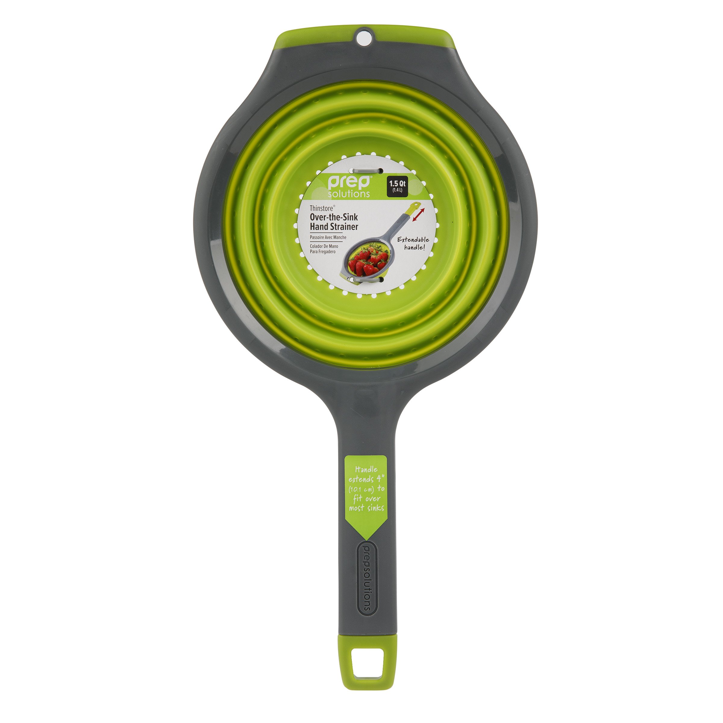 Prep Solutions Over-the-Sink Hand Strainer - Shop Utensils & gadgets at ...