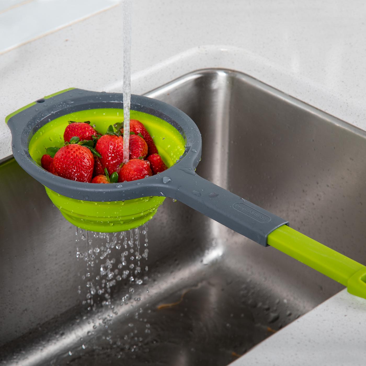 Prep Solutions Over-the-Sink Hand Strainer - Shop Utensils & gadgets at ...