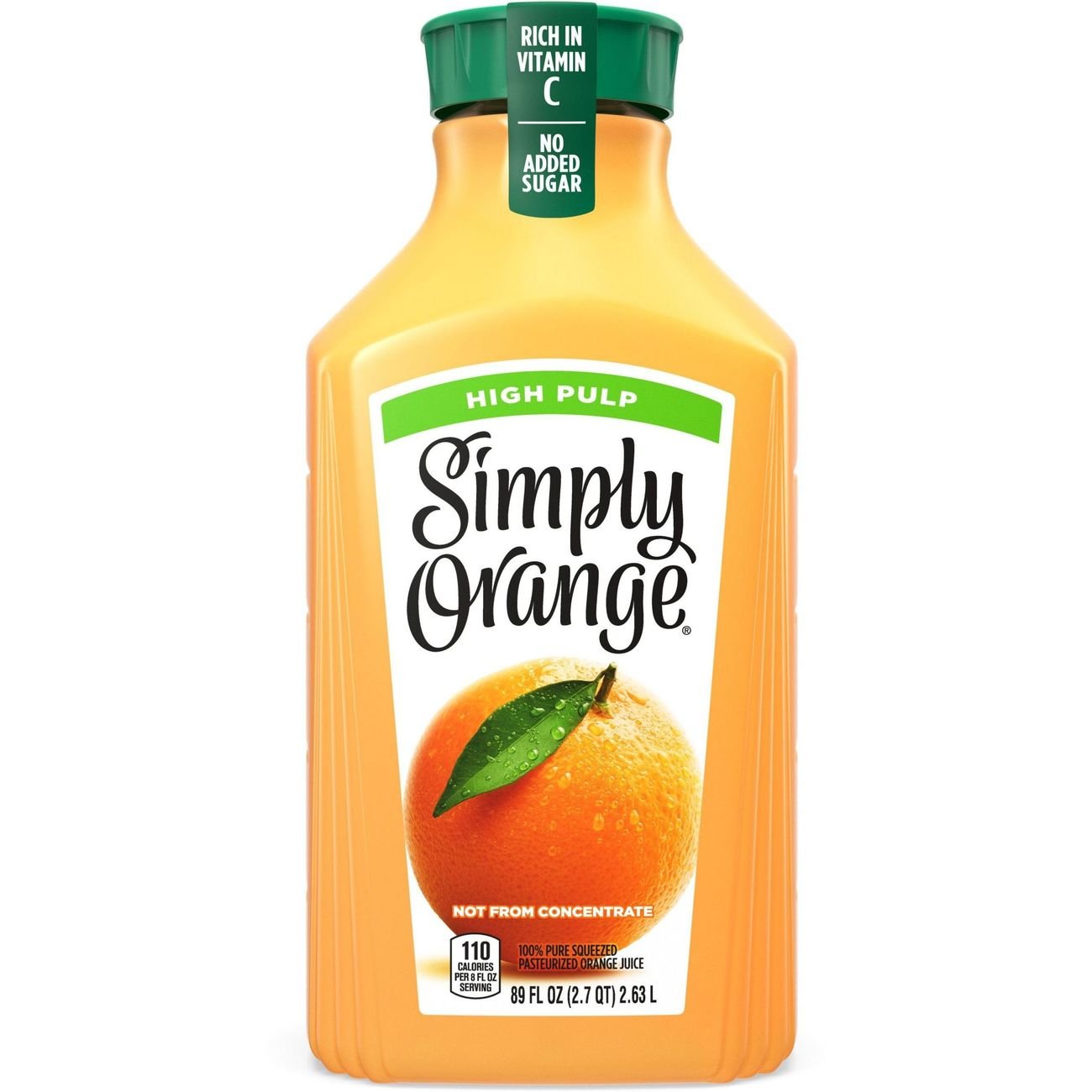 Simply Orange High Pulp Orange Juice - Shop Juice at H-E-B