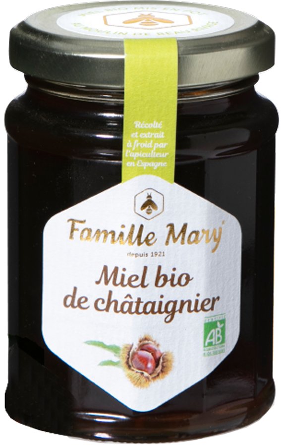 Famille Mary Raw Chestnut Honey, 8.11 oz | Central Market - Really Into ...