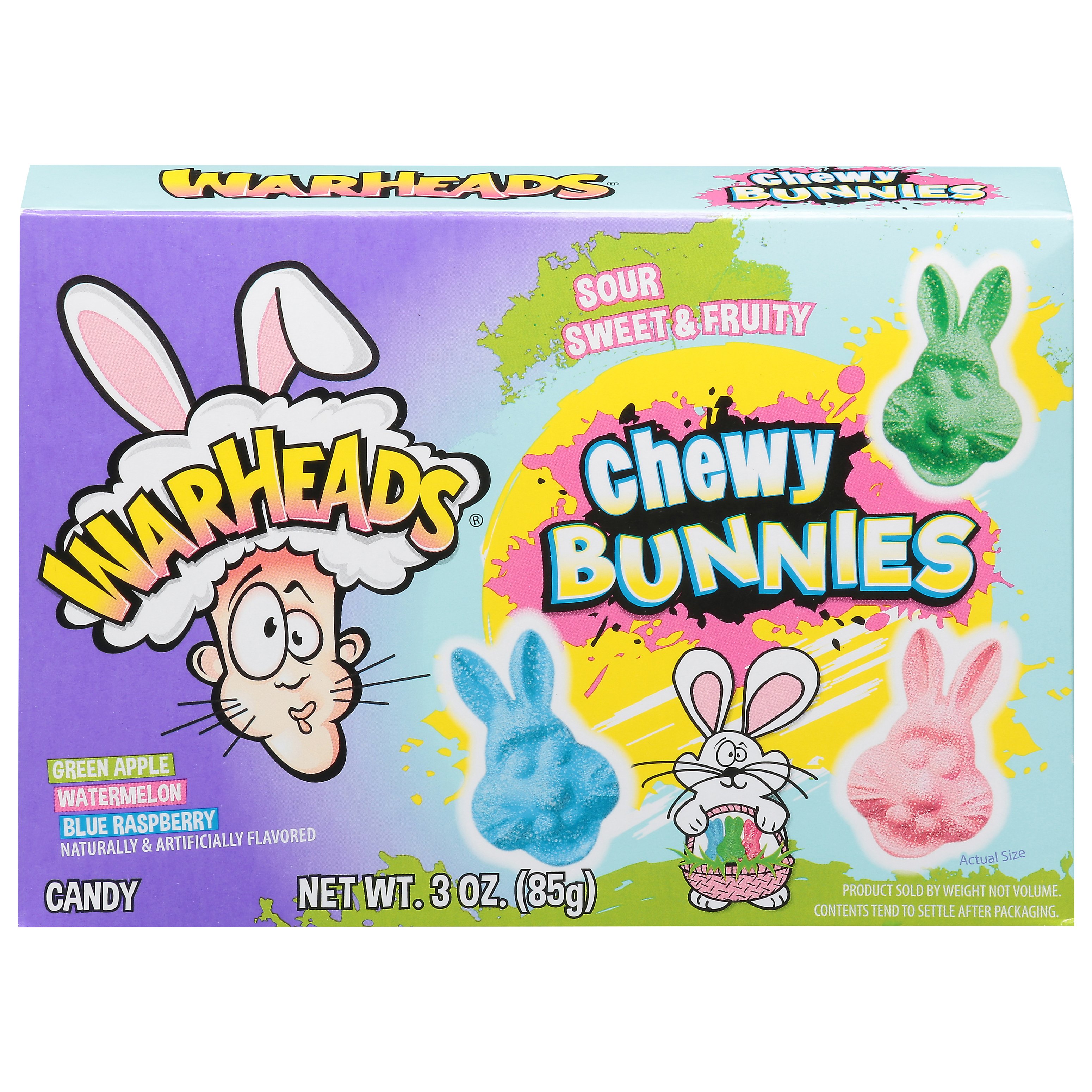 Warheads Chewy Bunnies Easter Candy - Shop Candy at H-E-B