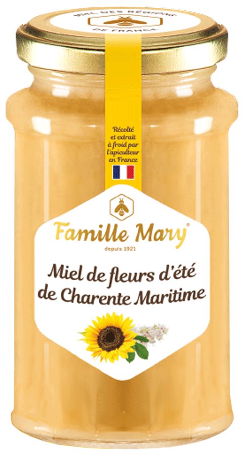 Famille Mary Raw French Summer Multiflower Honey, 8.11 oz | Central ...