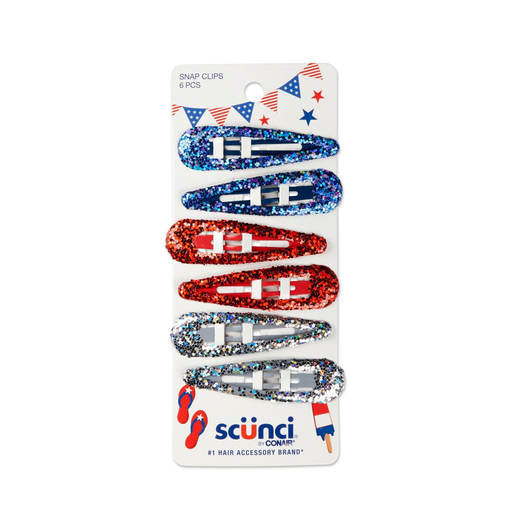Scunci Americana Hair Snap Clips - Shop Hair accessories at H-E-B
