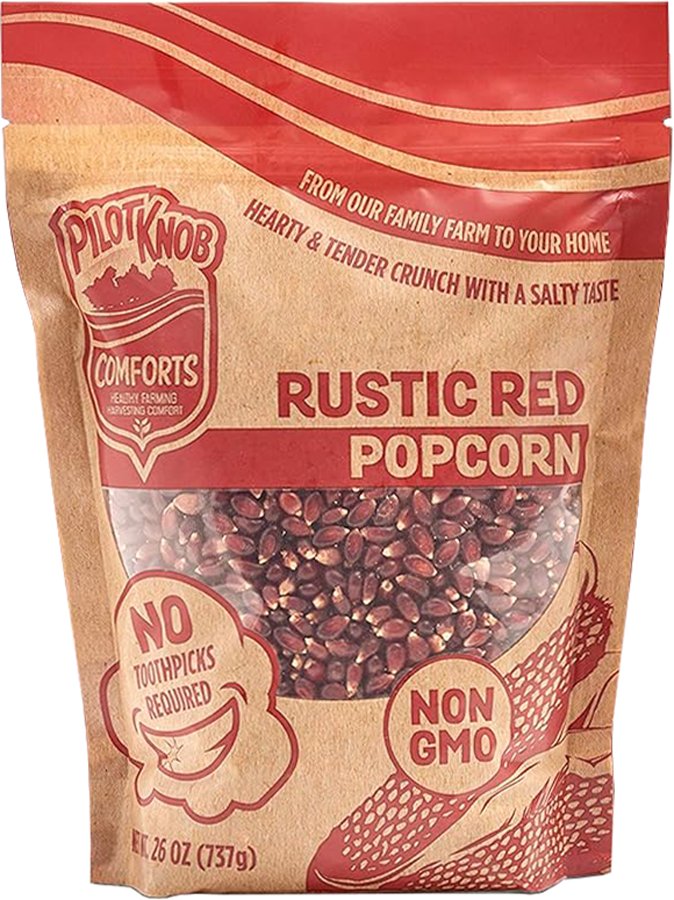 Pilot Knob Comforts Rustic Red Popcorn - Shop Popcorn at H-E-B