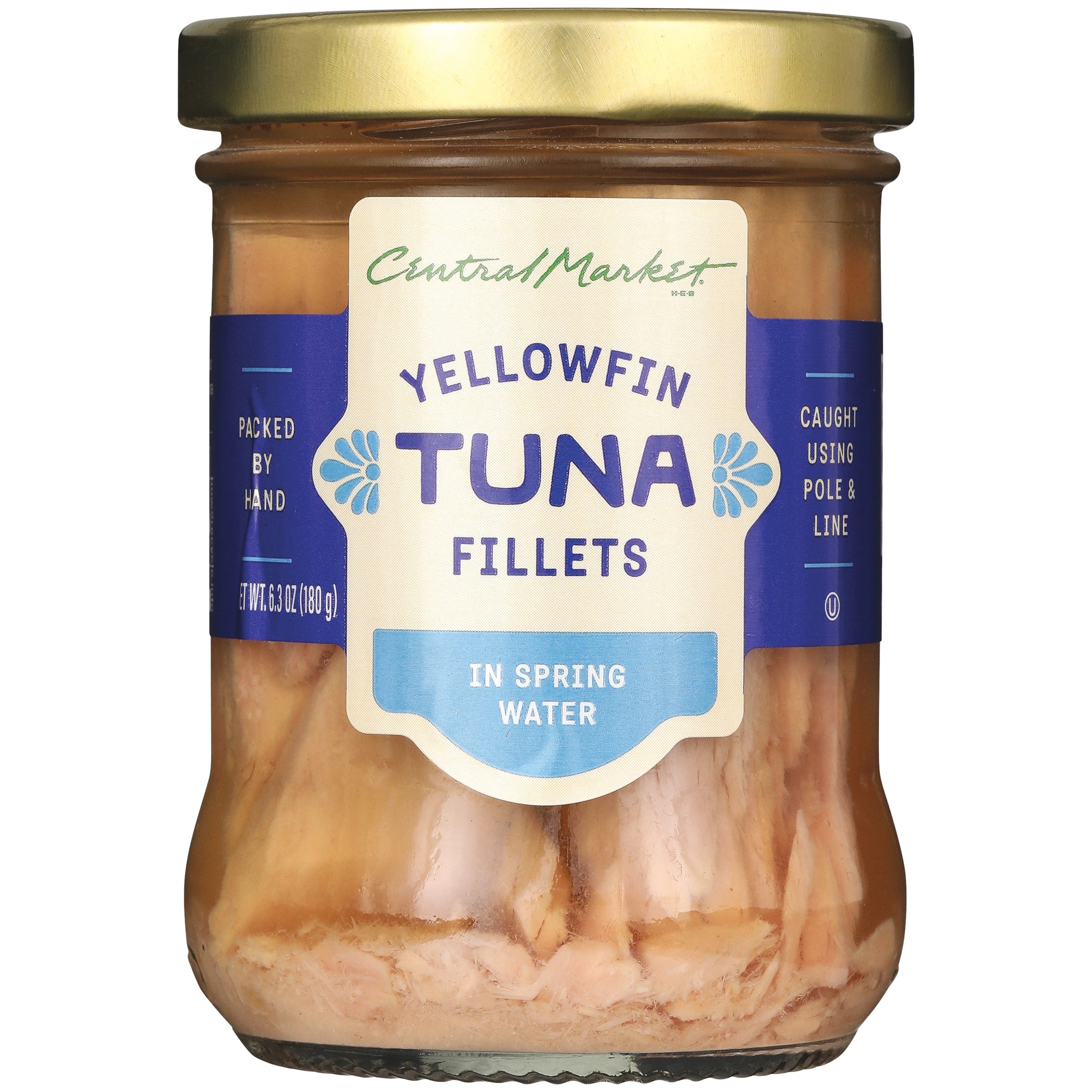 Central Market Yellowfin Tuna Fillets - Spring Water - Shop Seafood at ...