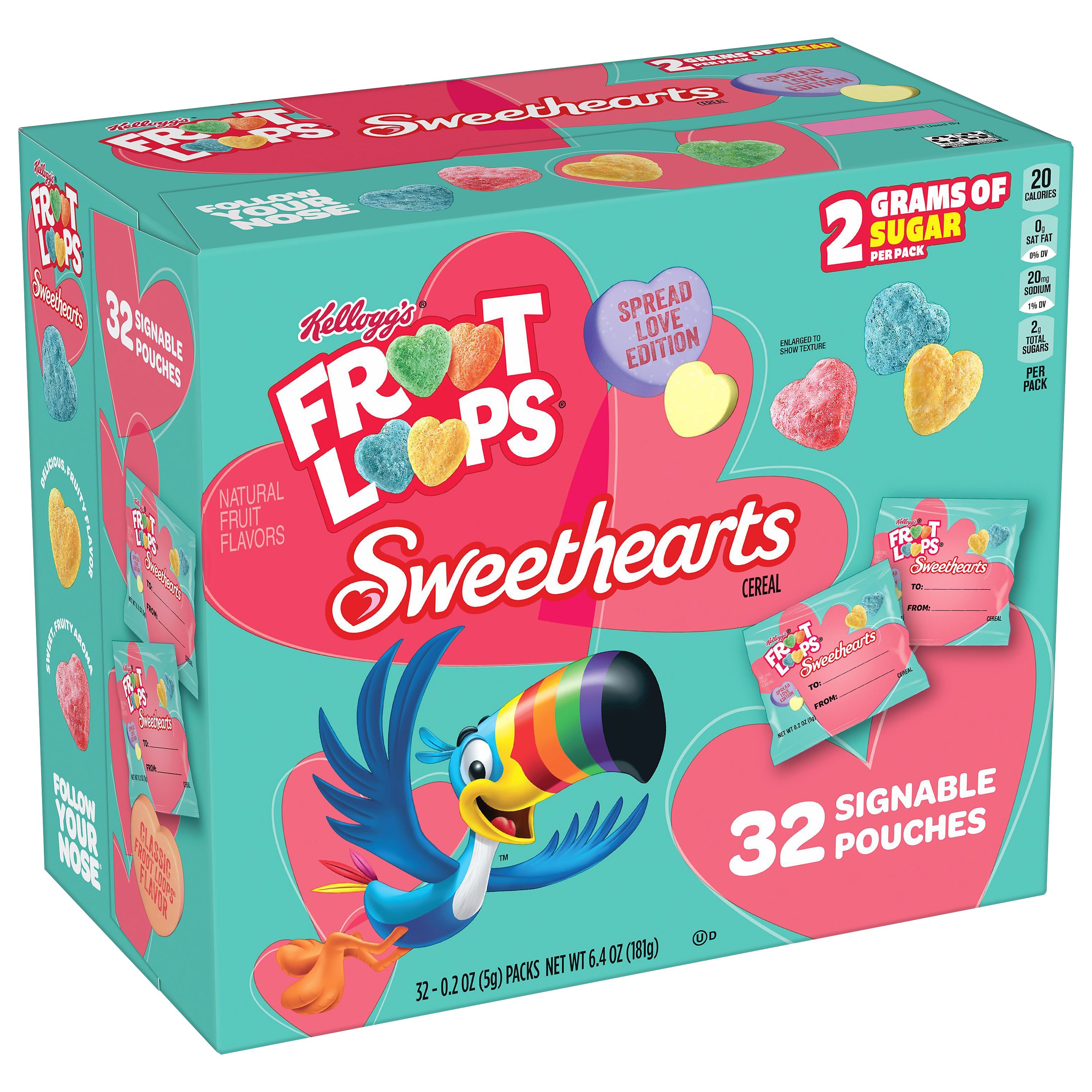 Froot Loops Sweethearts Kellogg's Froot Loops Sweethearts Cereal ...