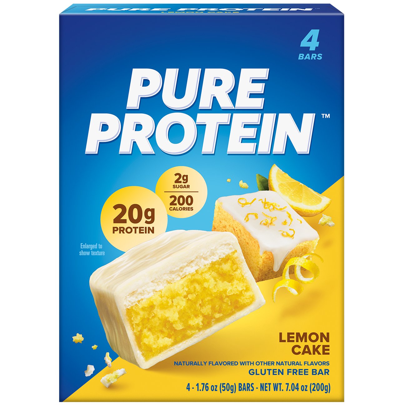 Pure Protein 20g Protein Bars - Lemon Cake - Shop Granola & snack bars ...