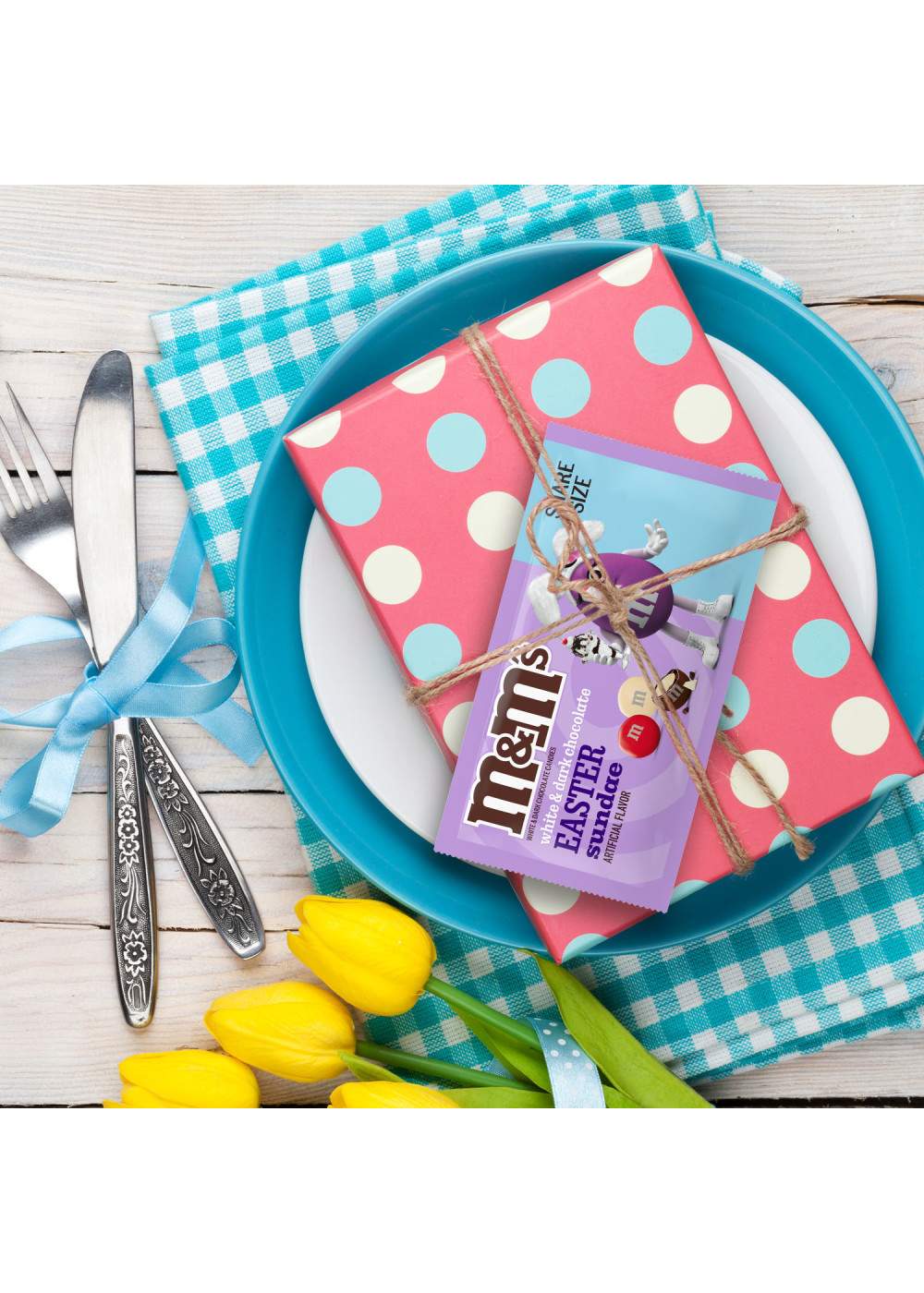 M&M'S Easter Sundae White & Dark Chocolate Candy - Share Size - Shop ...