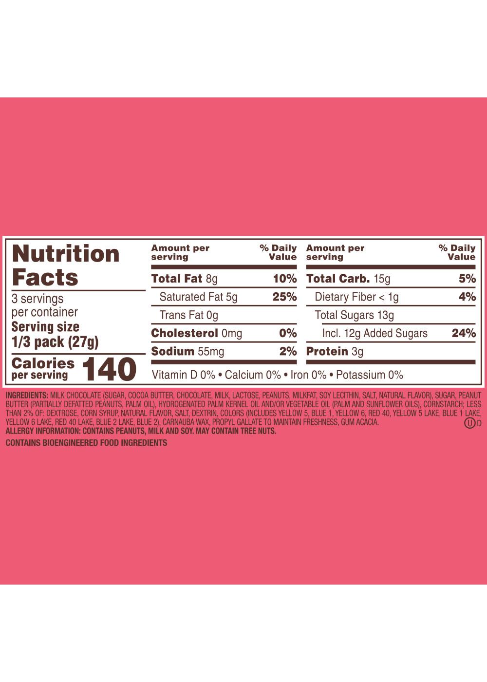 M&M'S Peanut Butter Eggs Easter Candy - Share Size - Shop Candy at H-E-B