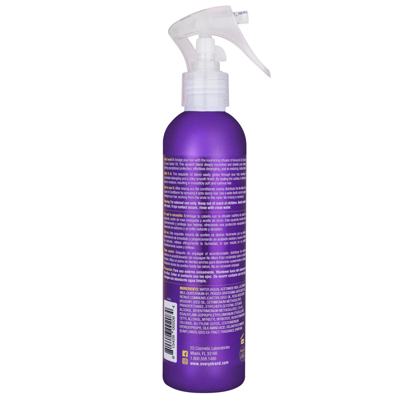 Every Strand No More Frizz Leave-In Conditioner - Shop Shampoo ...