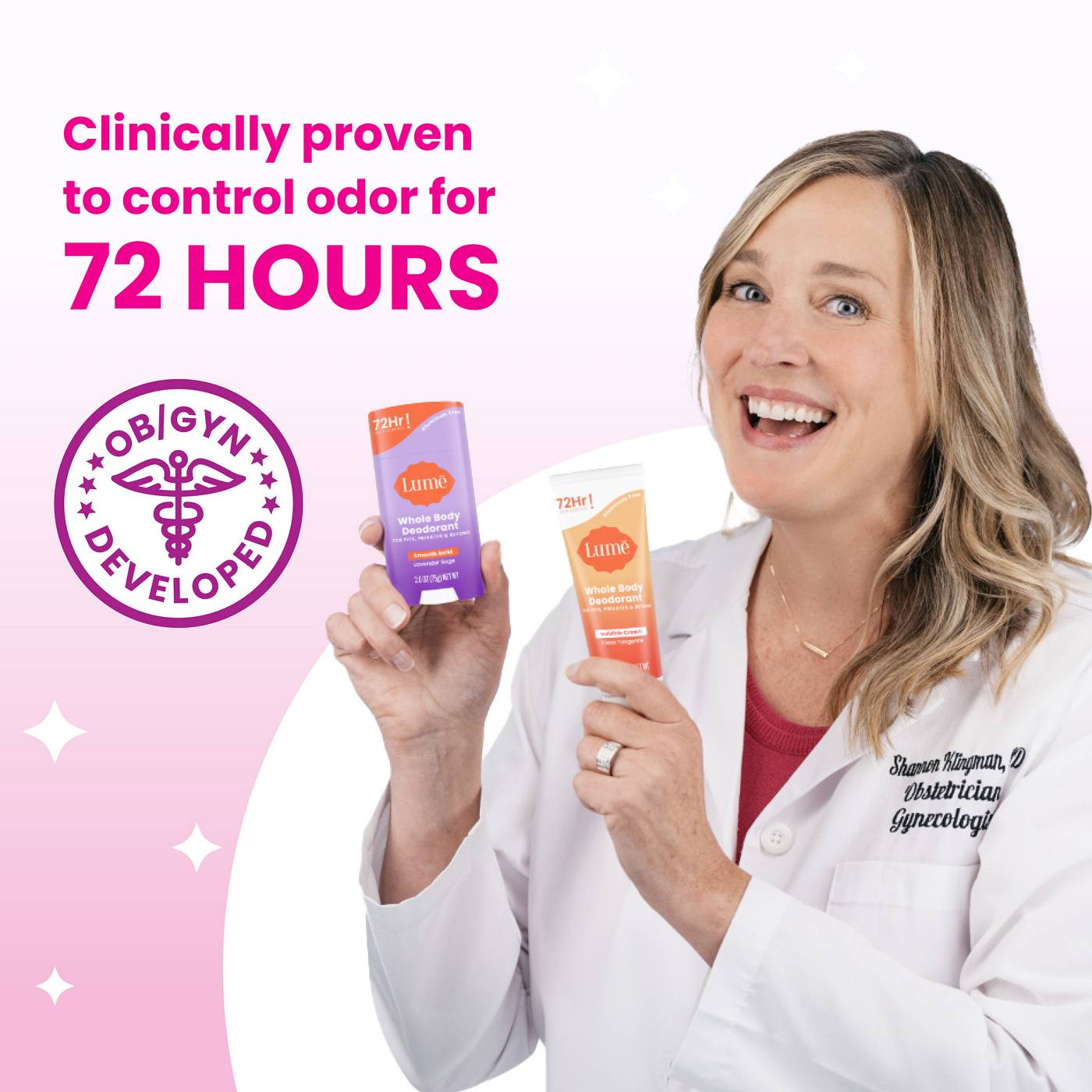 Lume Whole Body Cream Tube Deodorant - Citrus &Tangerine Scent - Shop ...