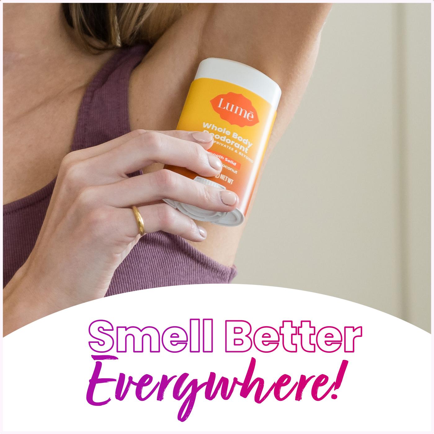 Lume Whole Body Deodorant - Coconut Scent - Shop Deodorant ...