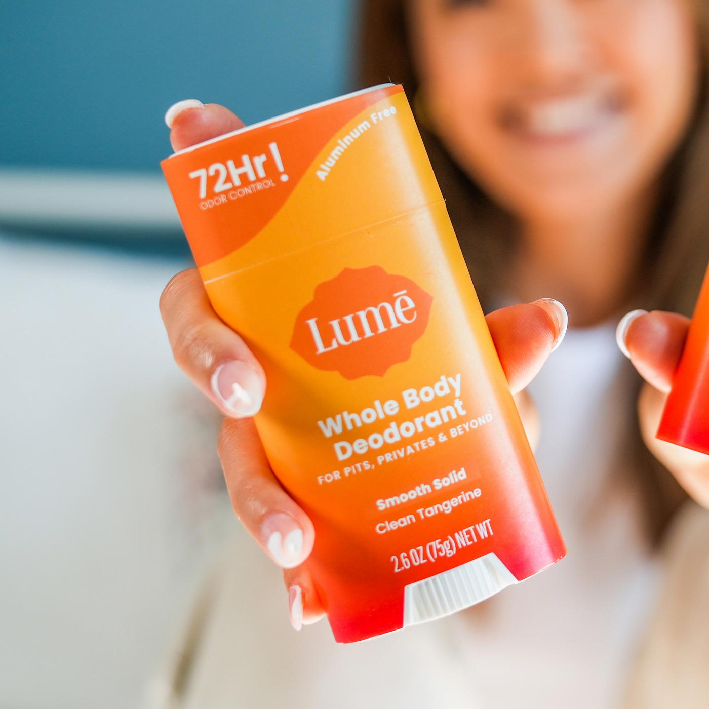 Lume Whole Body Deodorant - Citrus & Tangerine Scent - Shop Deodorant ...