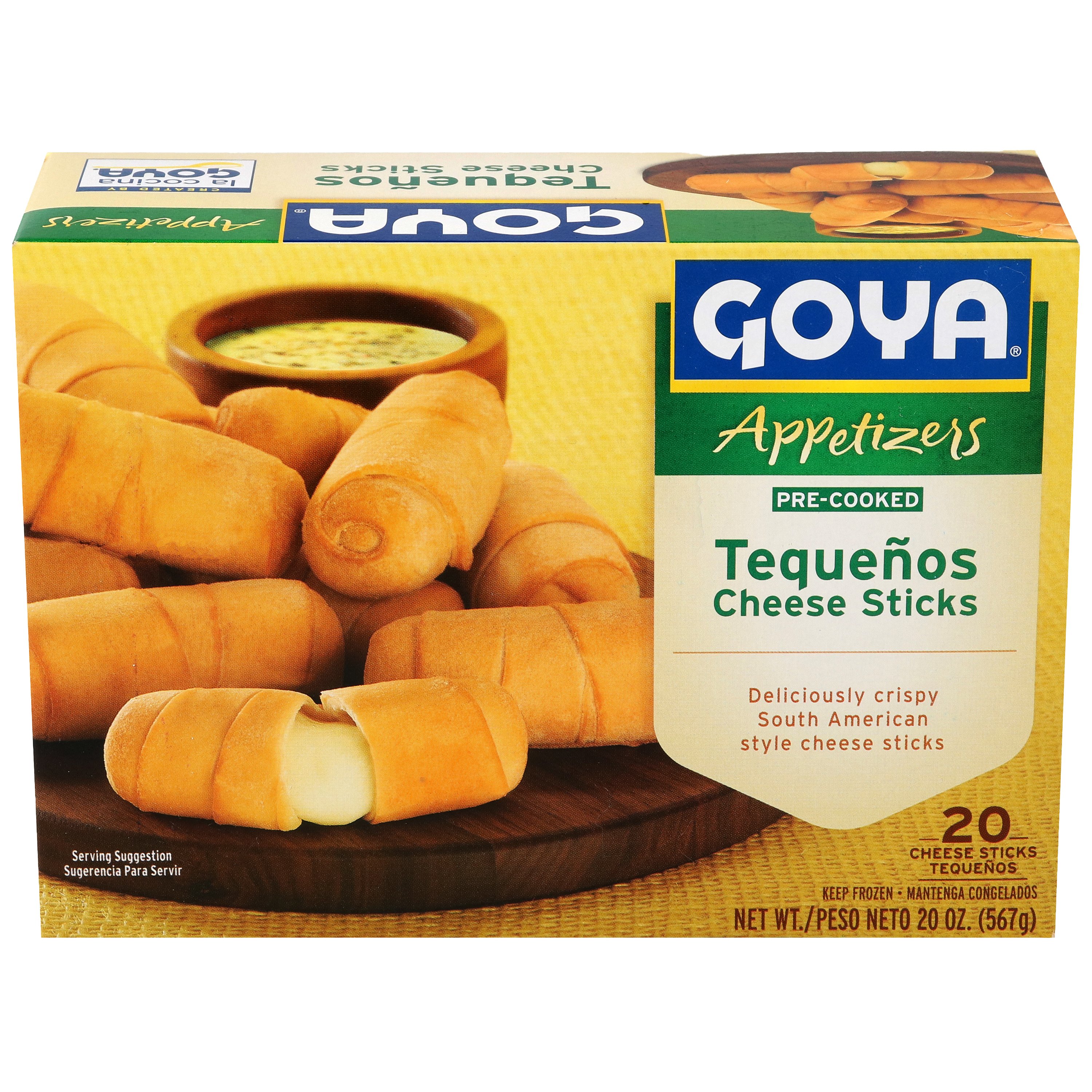 Goya Tequenos Cheese Sticks, 20 ct | Low Prices & Quality Groceries ...