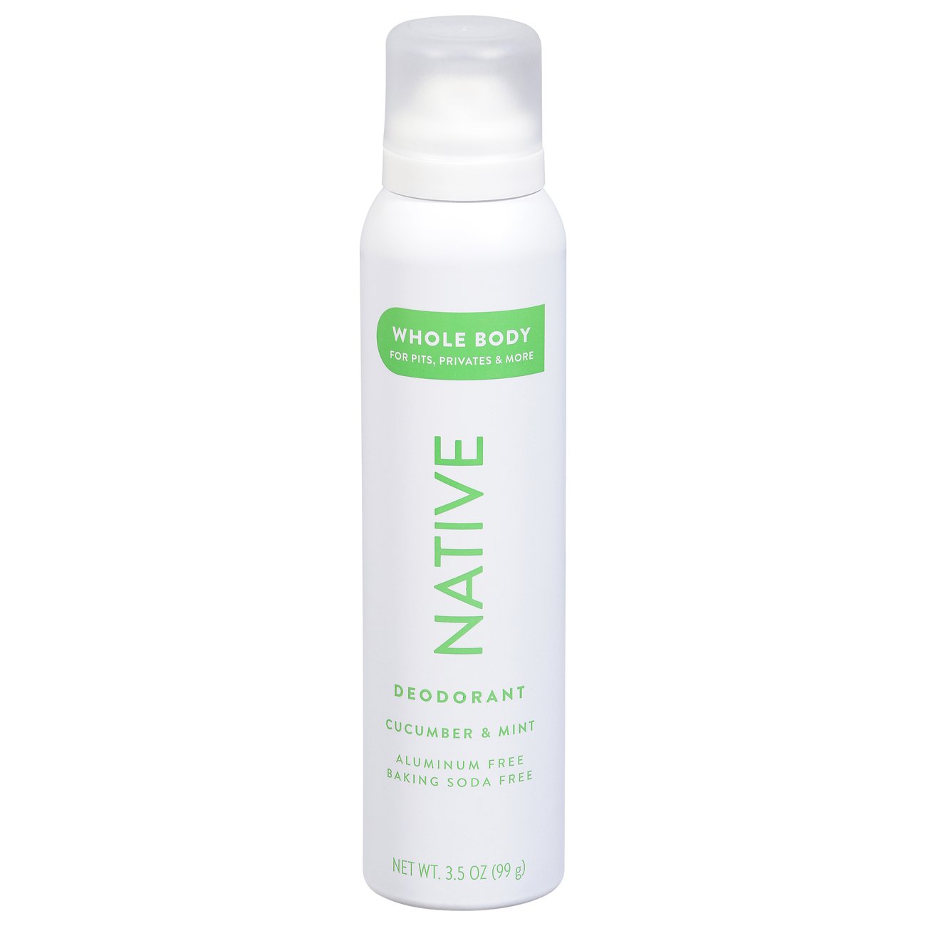 Native Whole Body Spray Deodorant - Cucumber Mint - Shop Deodorant ...