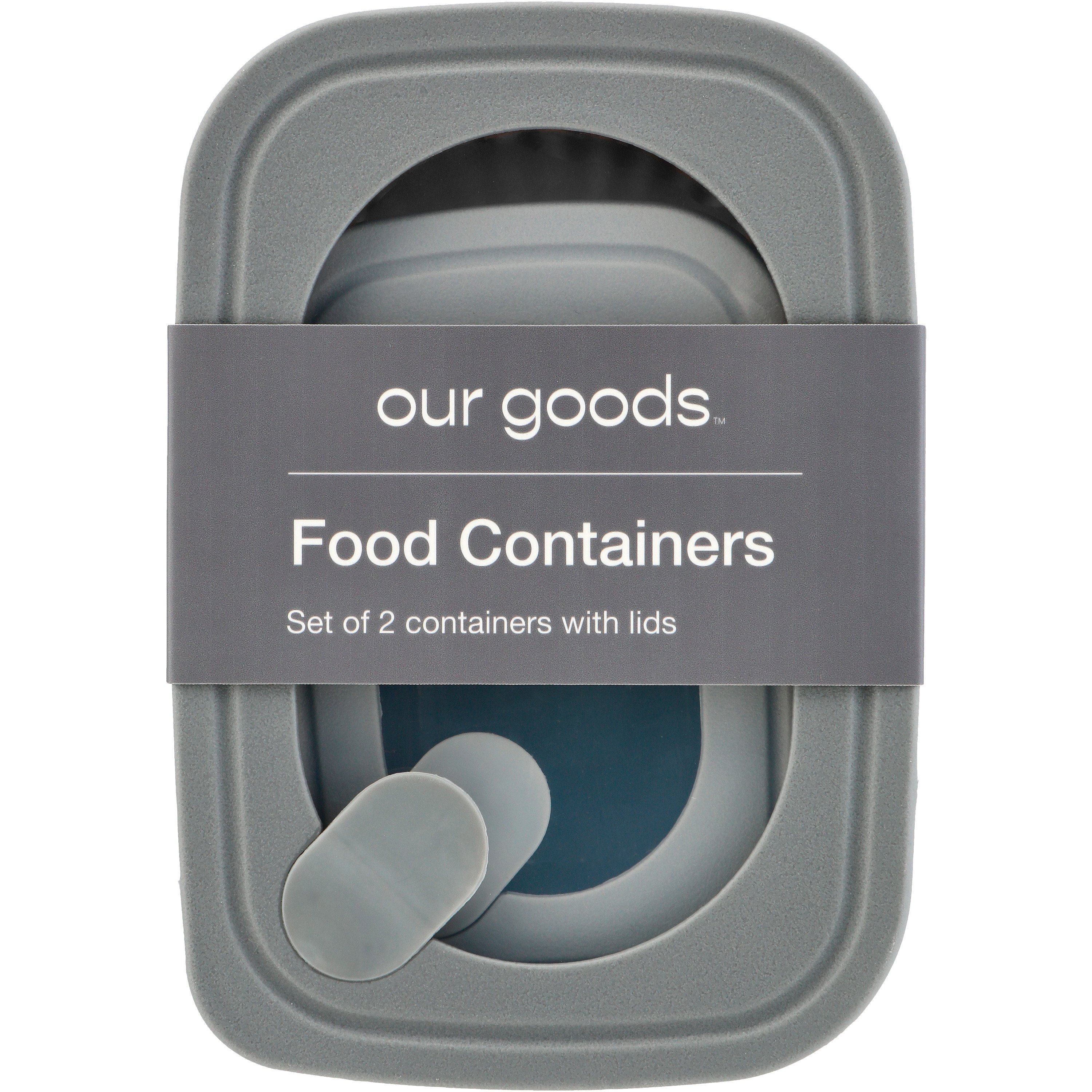 our goods Rectangle Food Storage Containers - Shop Containers at H-E-B